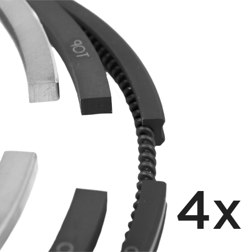 Piston rings - 4 pistons set | ET ENGINETEAM