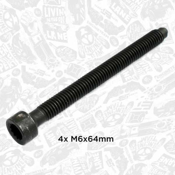 Injector clamp bolt 4 pcs - BS0008 ET ENGINETEAM - 038103385A | ET ...