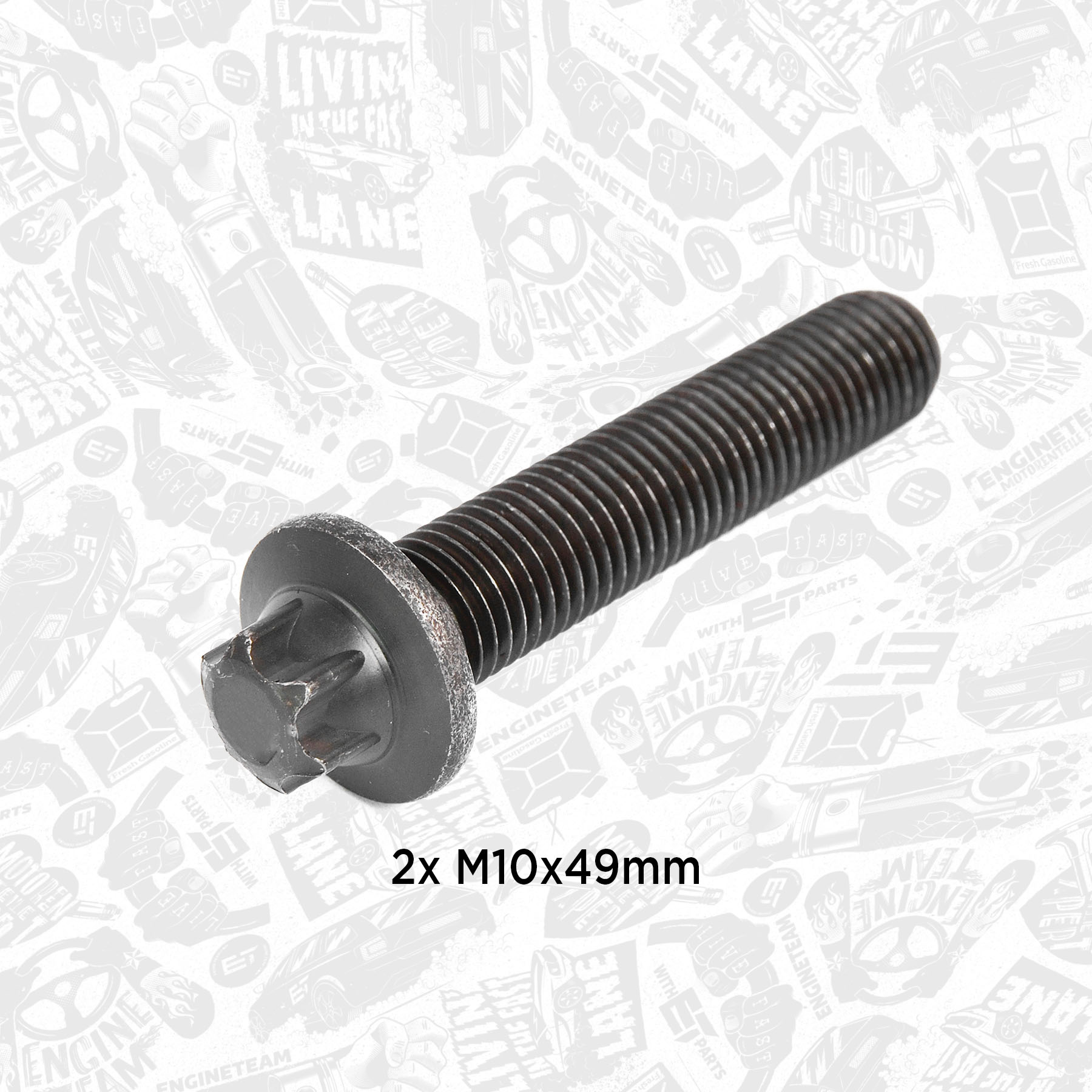 Connecting Rod Bolt 2 pcs - BS0026 ET ENGINETEAM - 500372389, 390010 ...