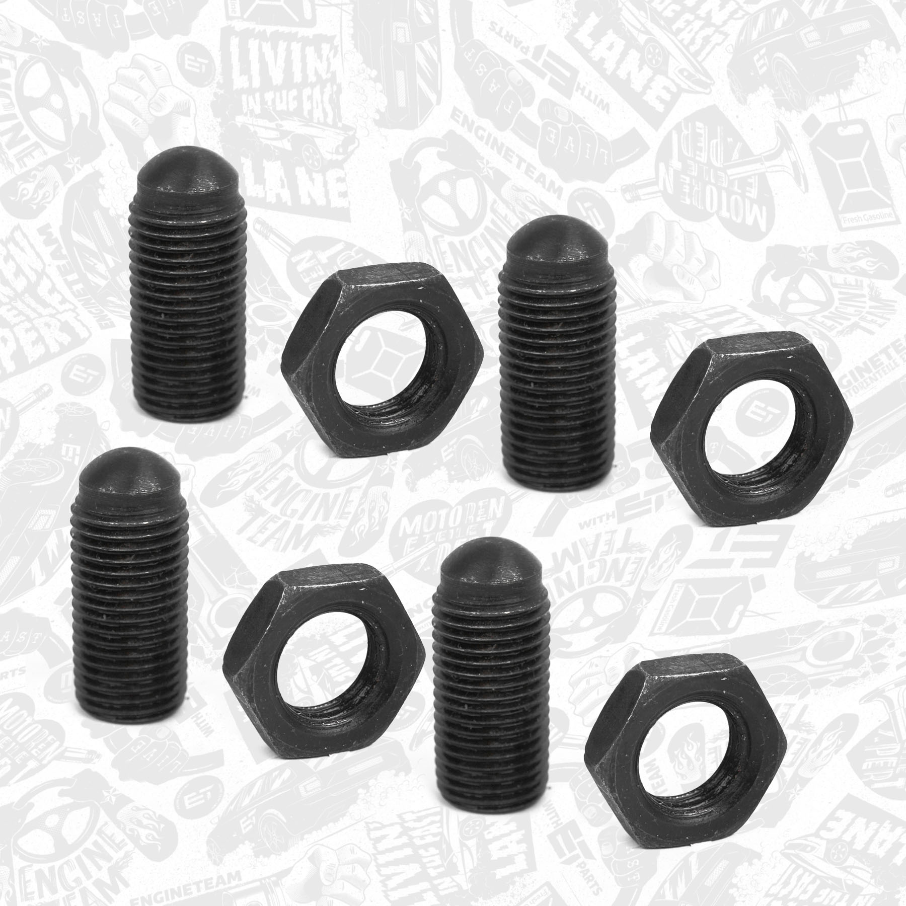 Injector clamp bolt 4 pcs - BS0030VR2 ET ENGINETEAM - WHT000530 ...