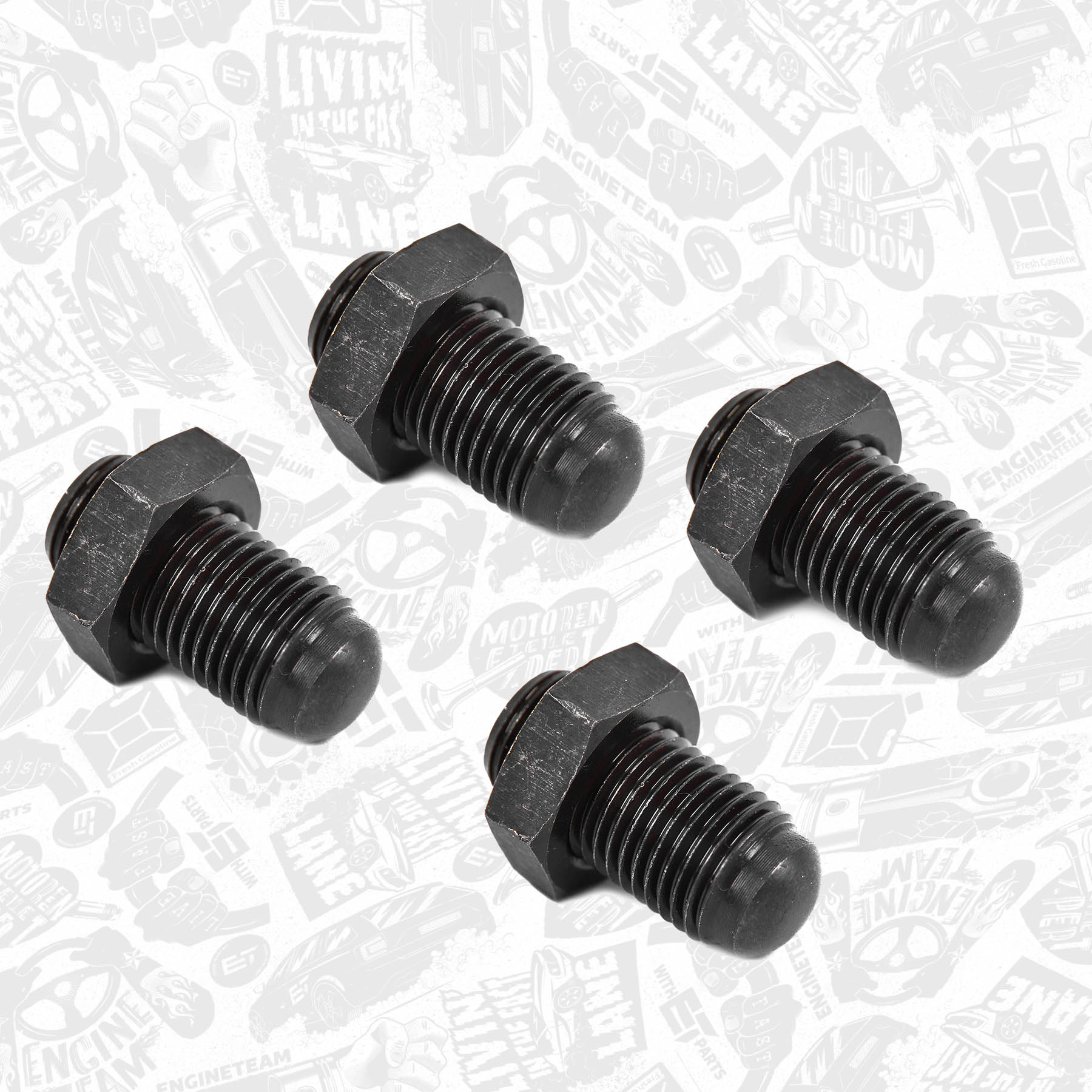 Injector clamp bolt 4 pcs - BS0030VR2 ET ENGINETEAM - WHT000530 ...