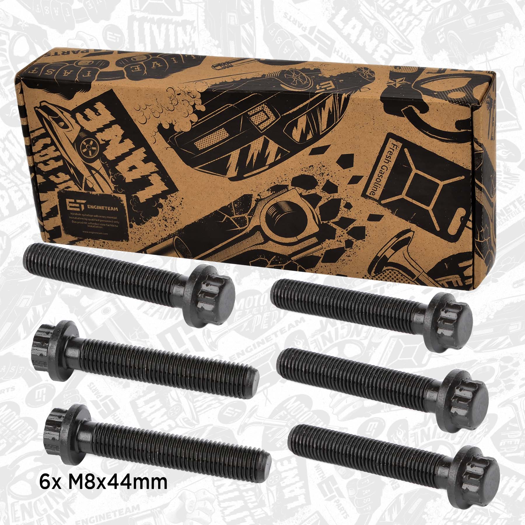 Connecting Rod Bolt 6 pcs - BS0041VR1 ET ENGINETEAM | ET ENGINETEAM