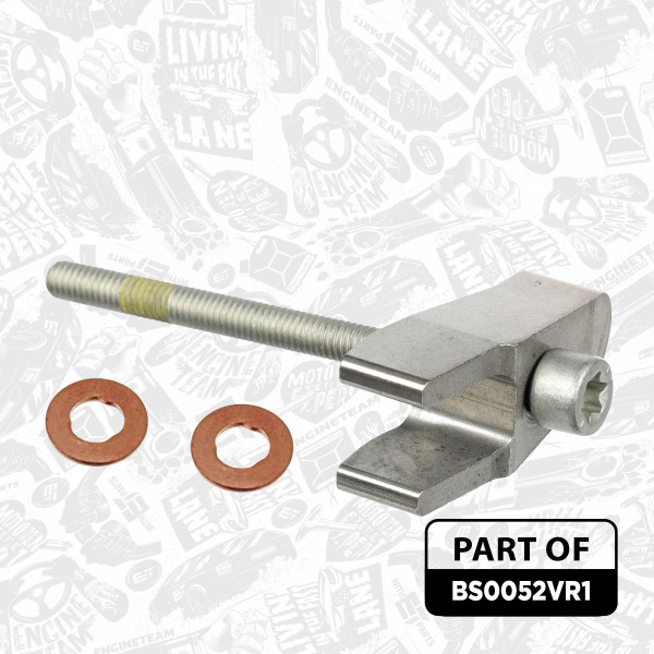 Injector clamp bolt + holder - BS0052VR1 ET ENGINETEAM - 5080302AB ...