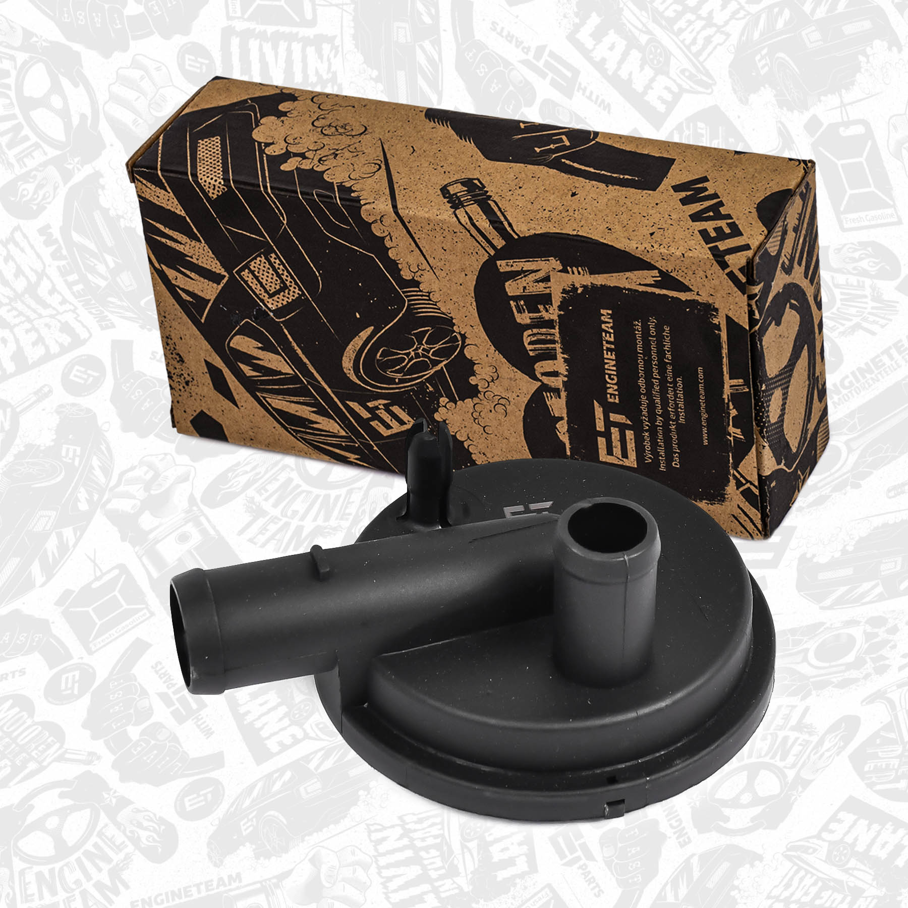 Oil Separator, crankcase ventilation - CB0011 ET ENGINETEAM ...