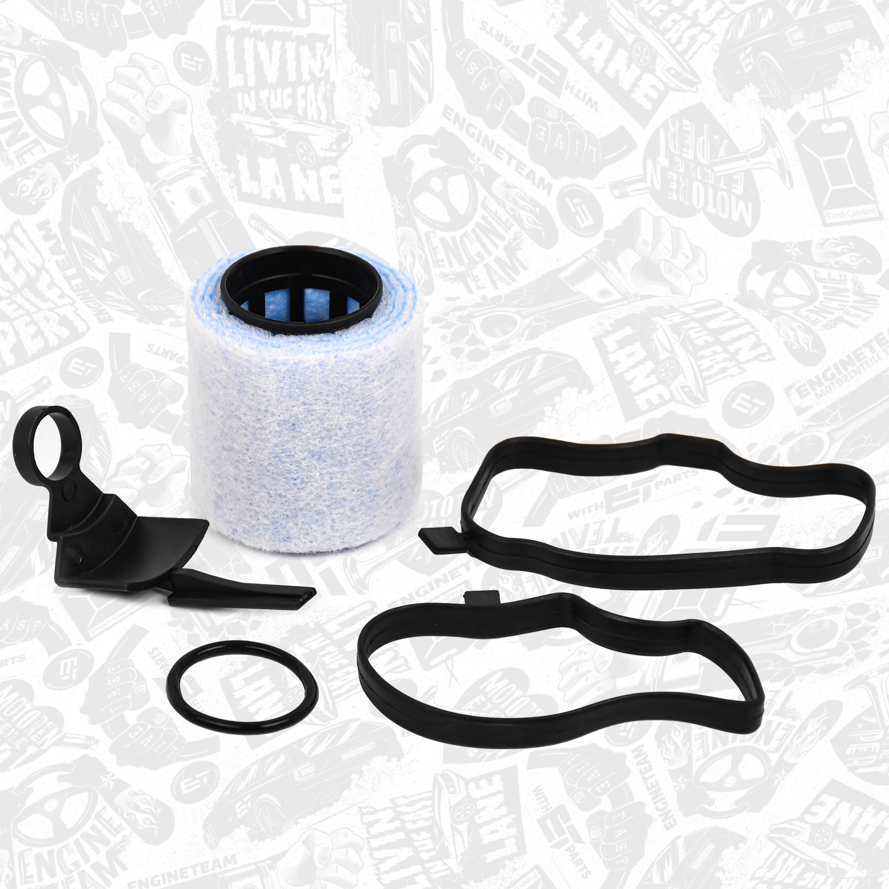 Oil Separator, crankcase ventilation - CB0018 ET ENGINETEAM ...