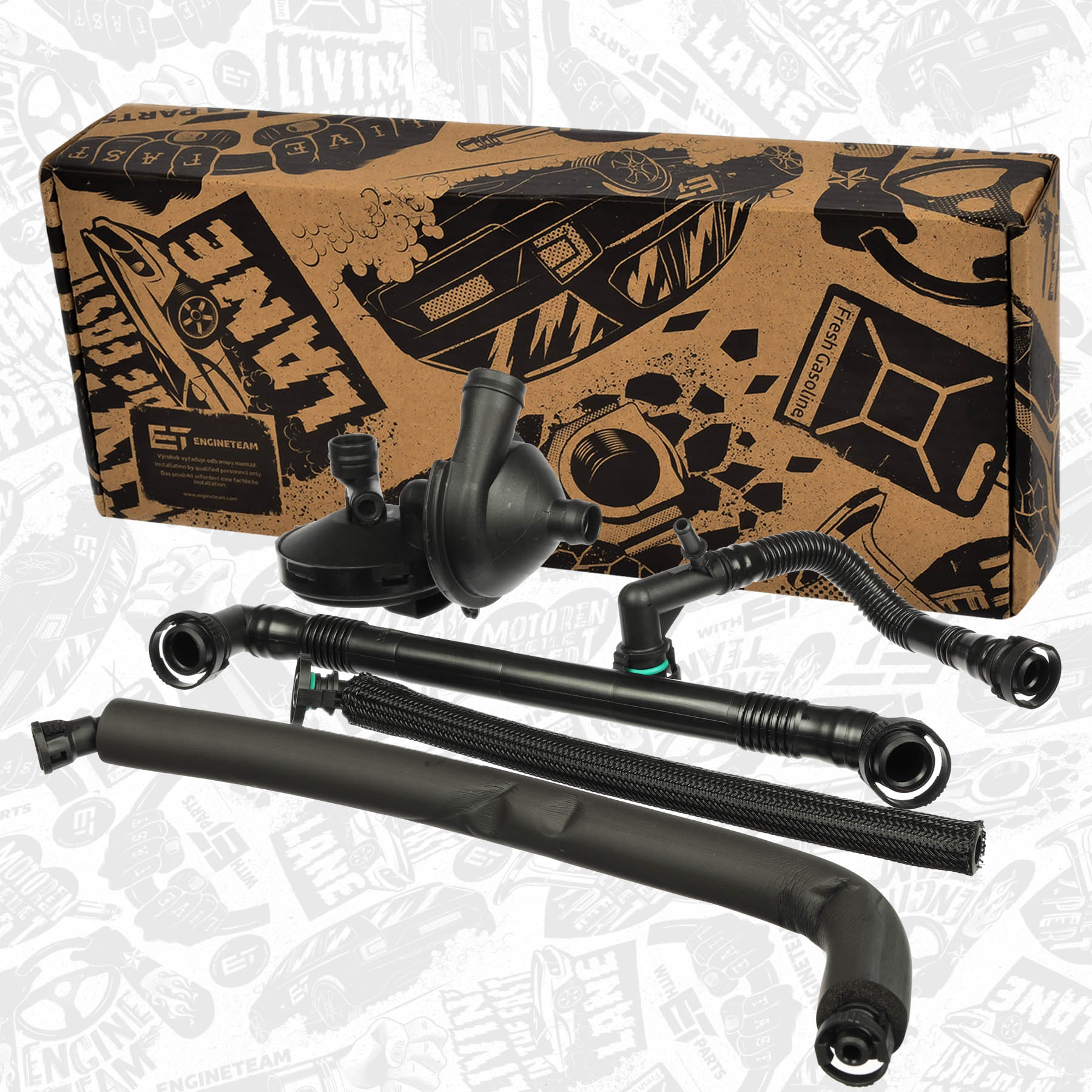 Valve, crankcase ventilation - CB0023VR1 ET ENGINETEAM - 1432558 ...