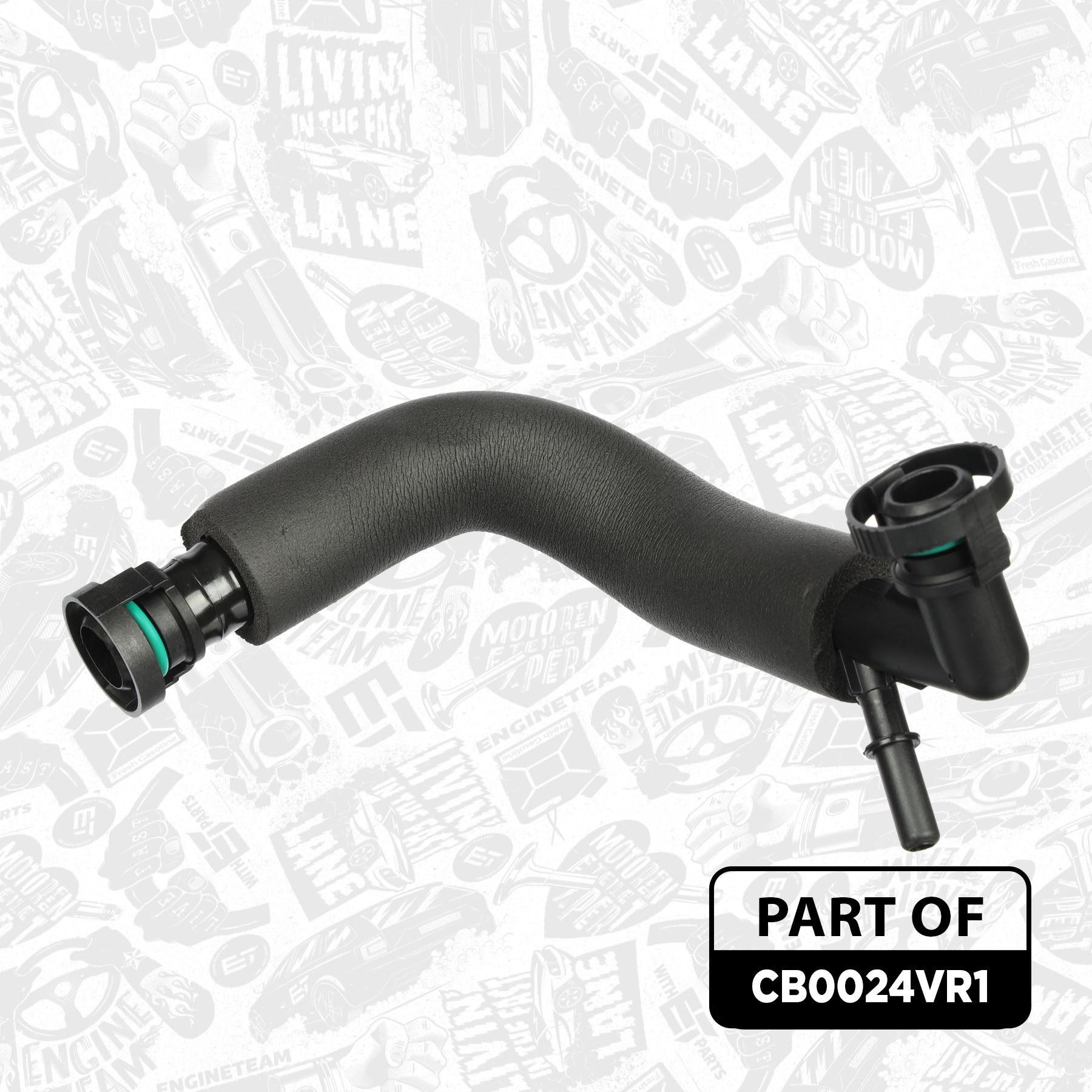 Valve, crankcase ventilation - CB0024VR1 ET ENGINETEAM - 11617533400 ...