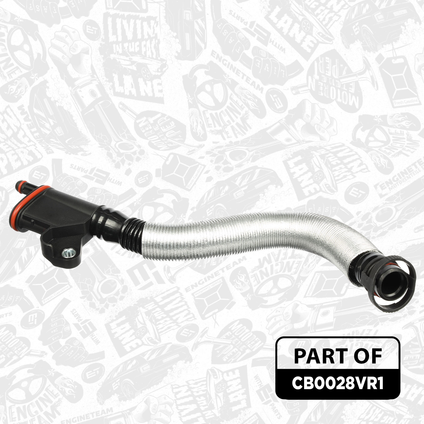 Oil Separator, crankcase ventilation - CB0028VR1 ET ENGINETEAM ...