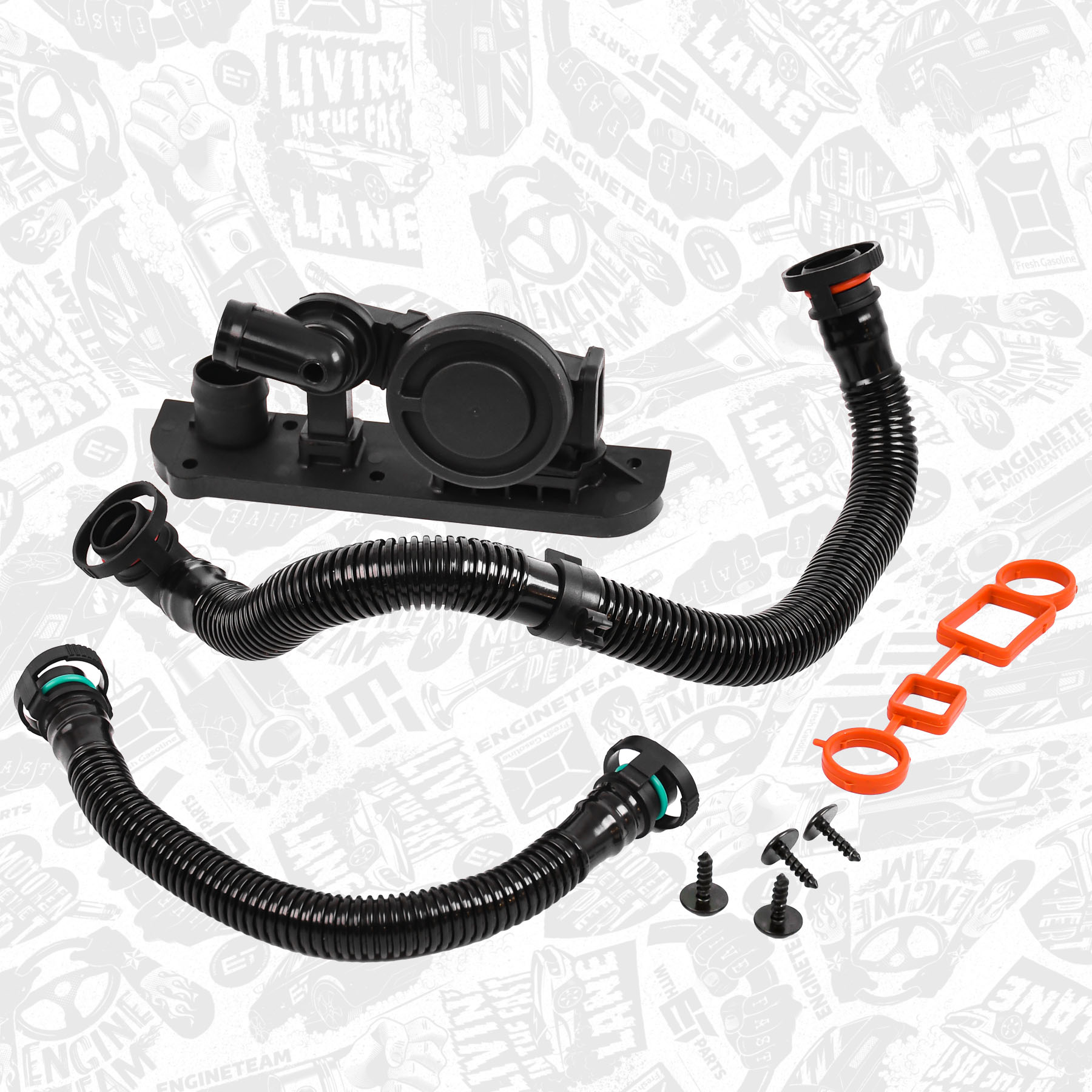 Valve, crankcase ventilation - CB0029 ET ENGINETEAM - 06F103221E ...