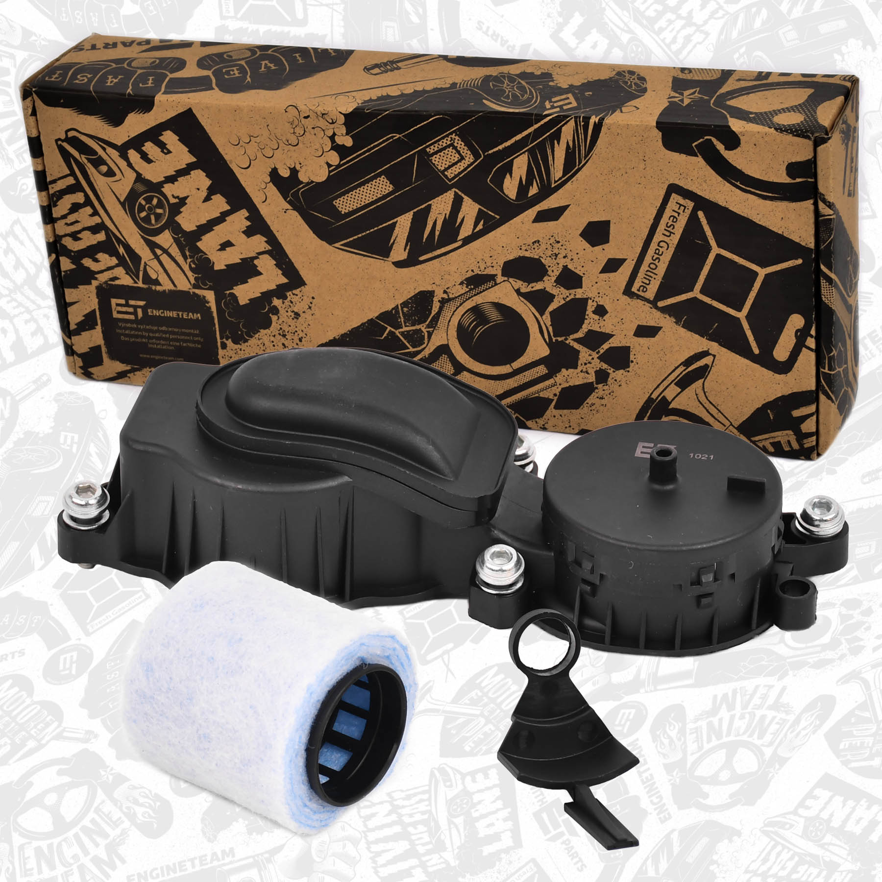 Oil Separator, crankcase ventilation - CB0032 ET ENGINETEAM - 05607485 ...