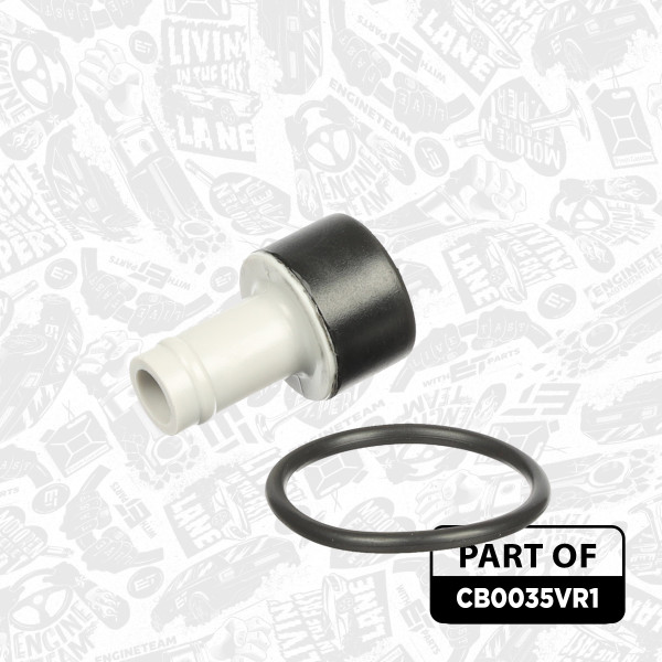 Valve, crankcase ventilation - CB0035VR1 ET ENGINETEAM - 06A129101A ...