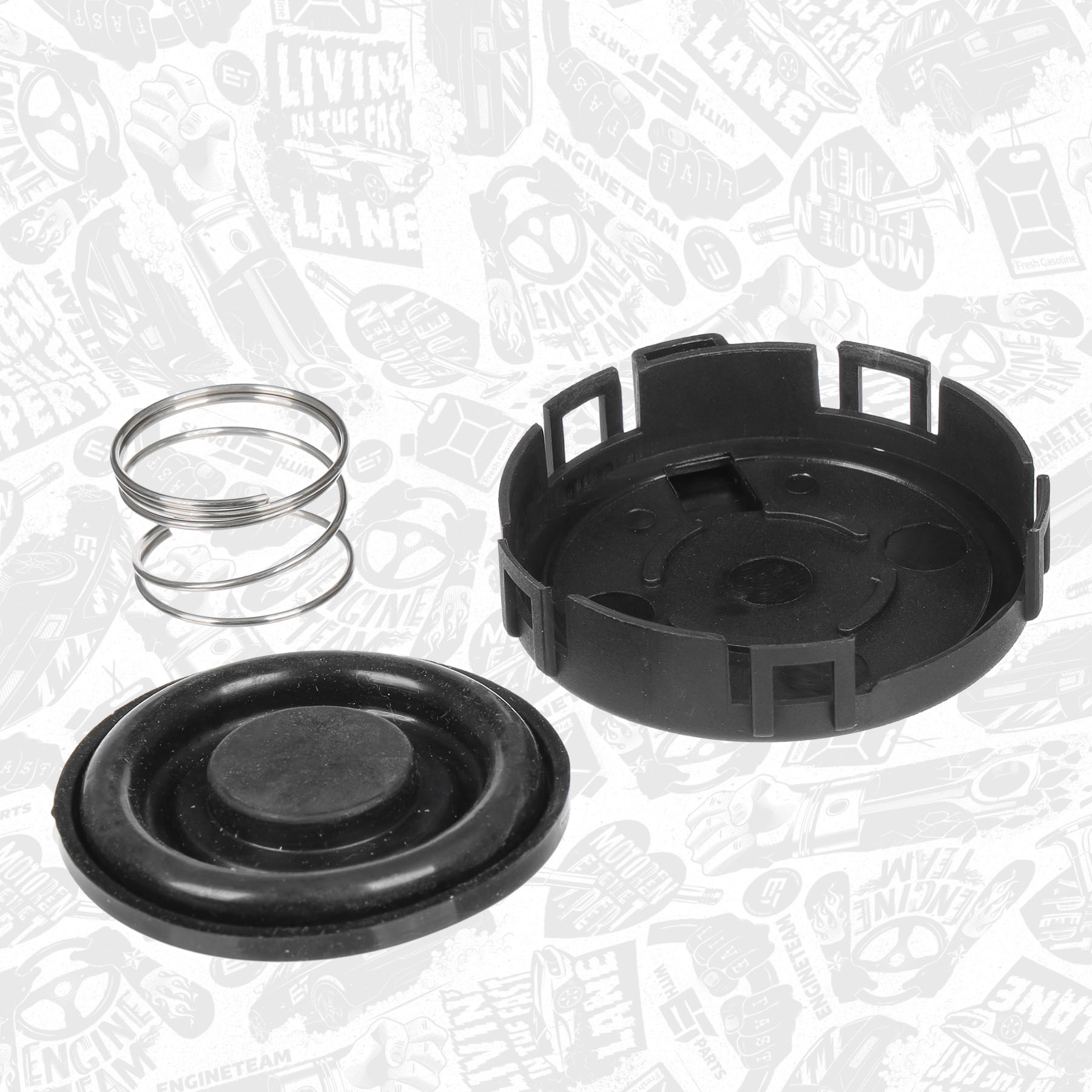 Valve, crankcase ventilation - CB0040 ET ENGINETEAM - 8508570, 7797613 ...