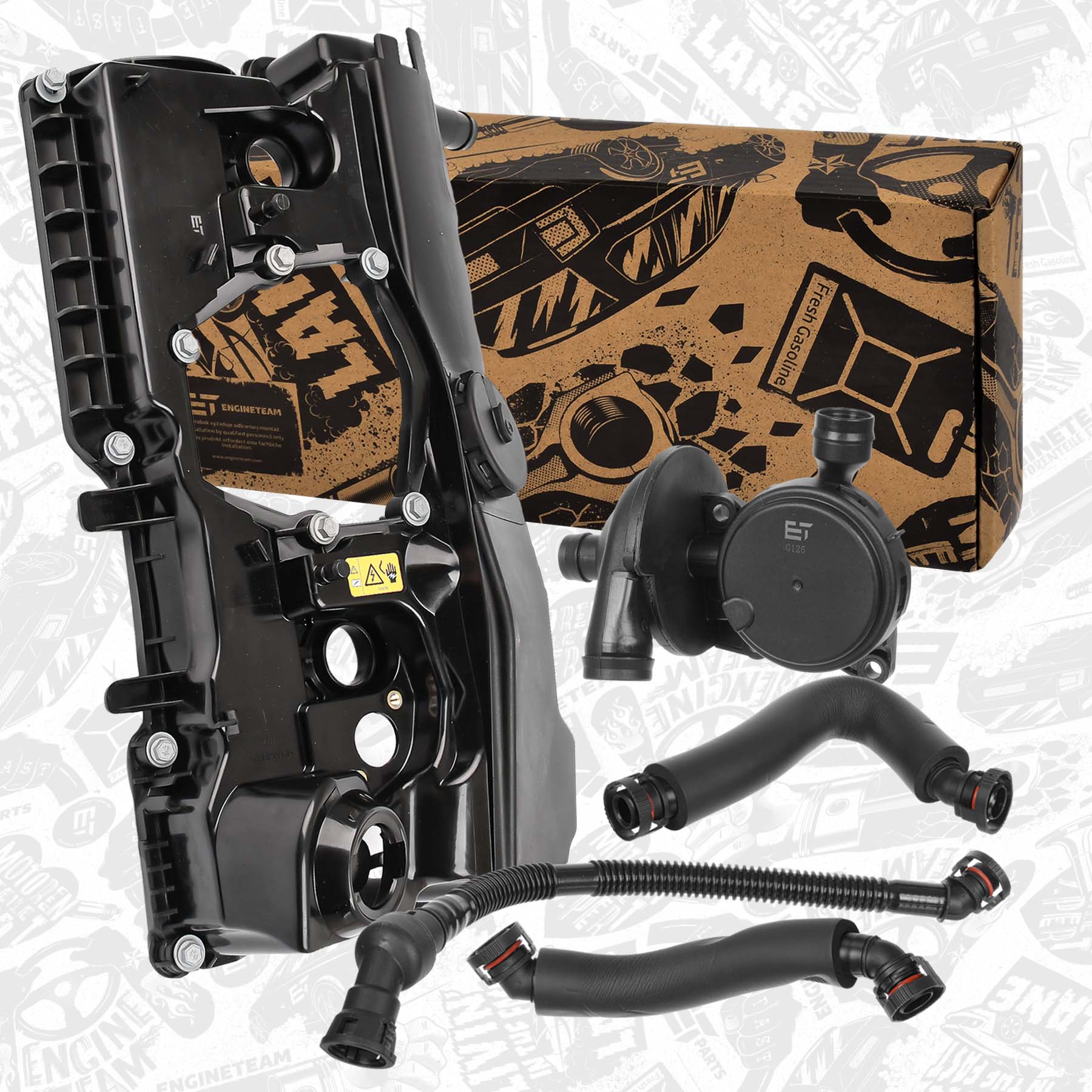 Oil Separator, crankcase ventilation - CB0044VR1 ET ENGINETEAM ...