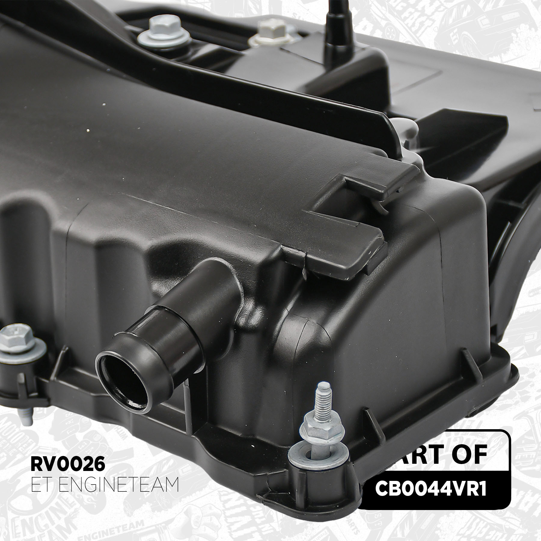 Oil Separator, crankcase ventilation - CB0044VR1 ET ENGINETEAM ...