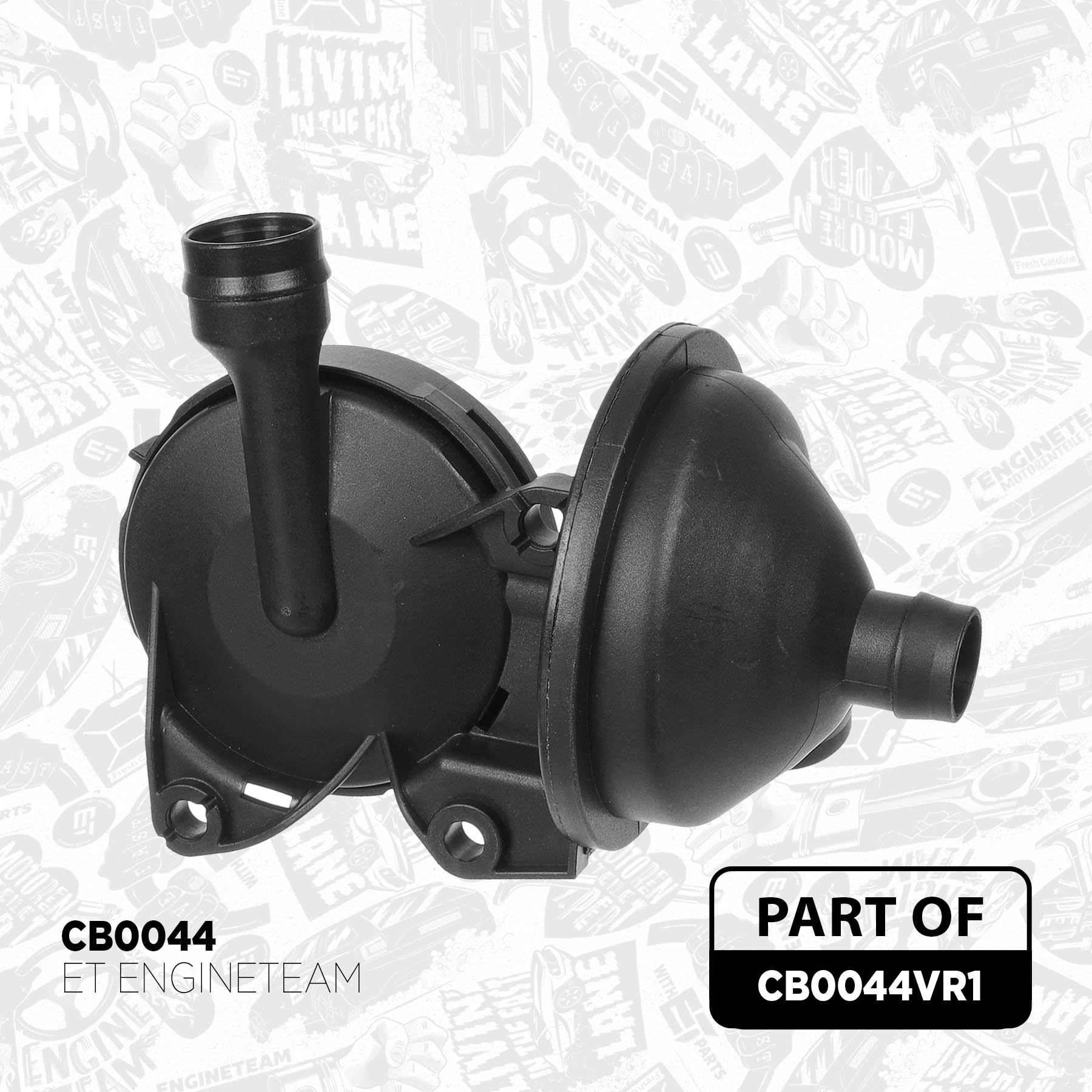 Oil Separator, crankcase ventilation - CB0044VR1 ET ENGINETEAM ...