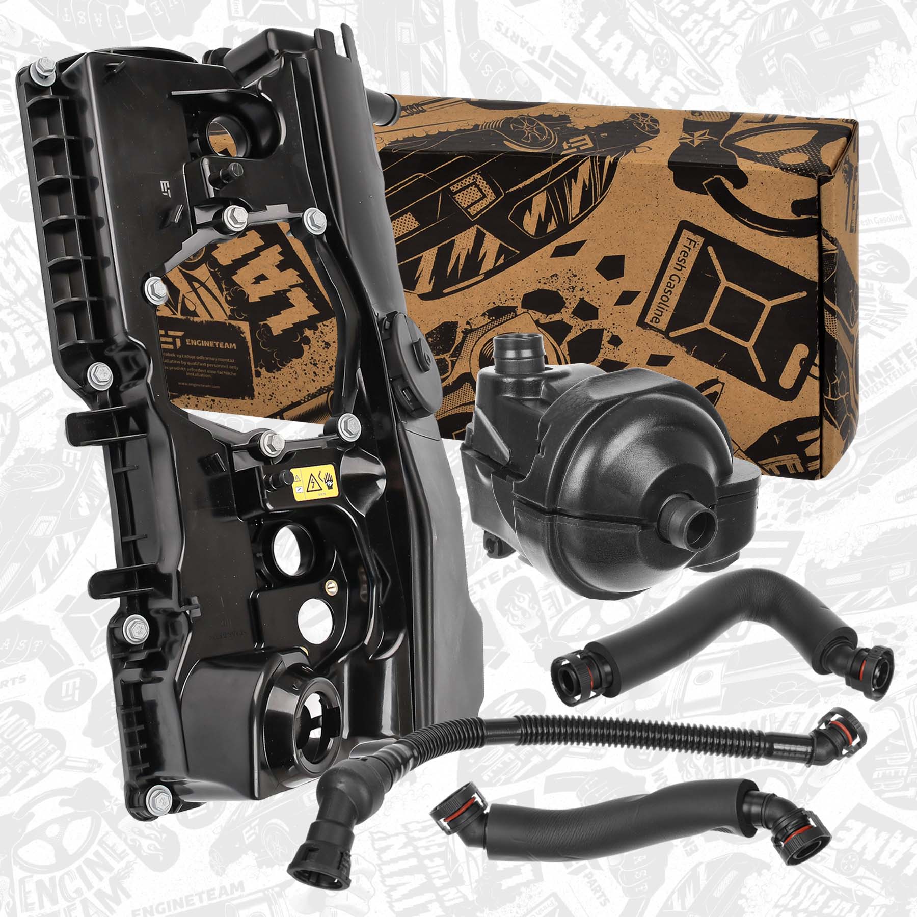 Oil Separator, crankcase ventilation - CB0045VR1 ET ENGINETEAM ...