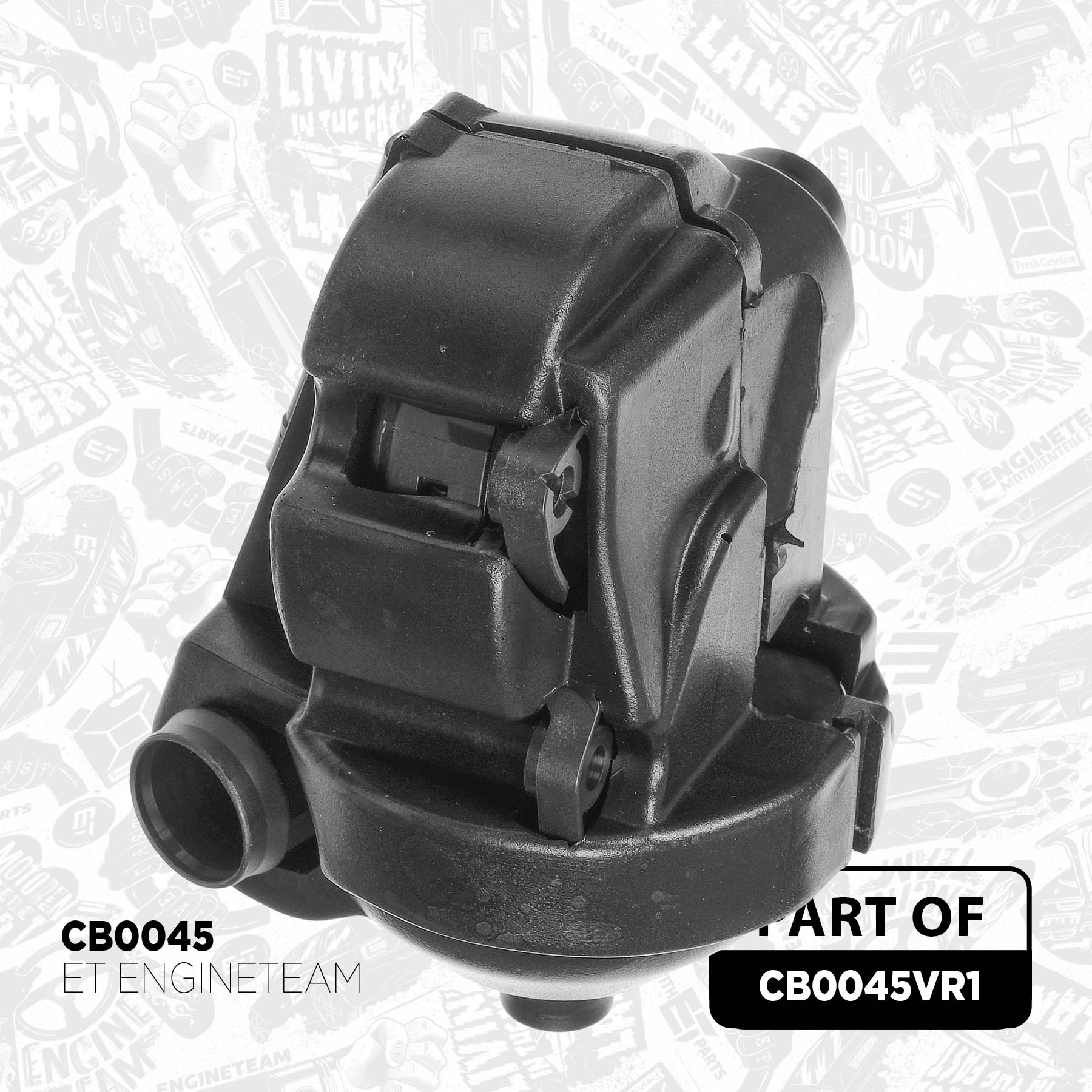 Oil Separator, crankcase ventilation - CB0045VR1 ET ENGINETEAM ...