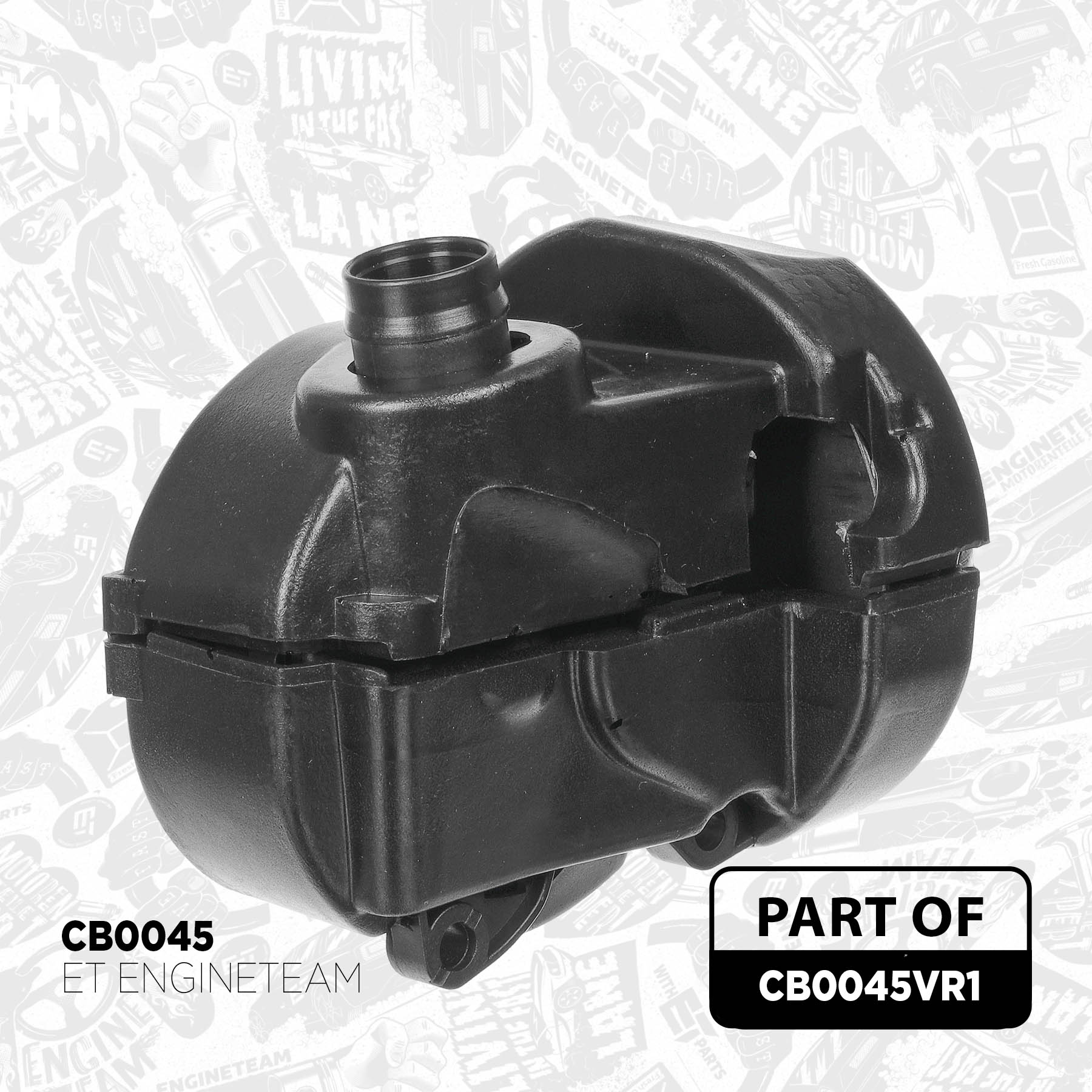 Oil Separator, crankcase ventilation - CB0045VR1 ET ENGINETEAM ...