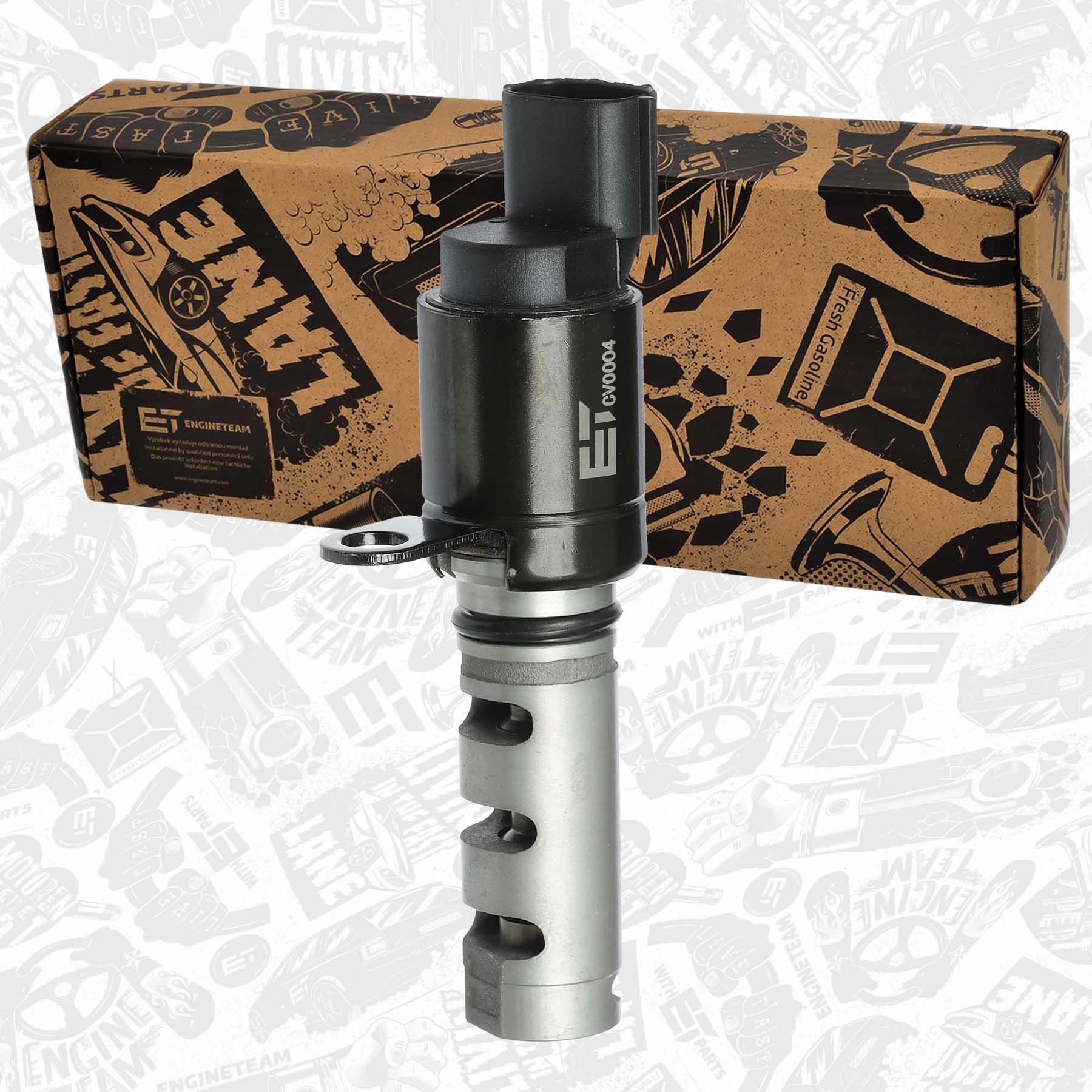 Control Valve, camshaft adjustment - CV0004 ET ENGINETEAM - 24355-25000 ...