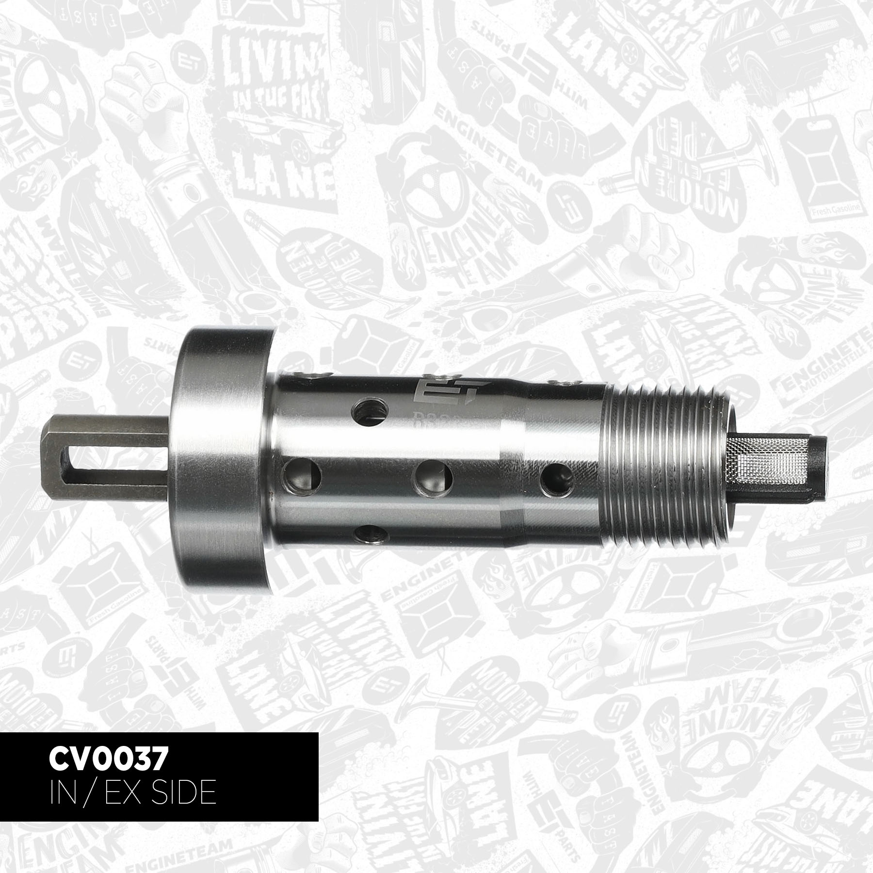 Control Valve, camshaft adjustment 2 pcs - CV0037VR1 ET ENGINETEAM ...