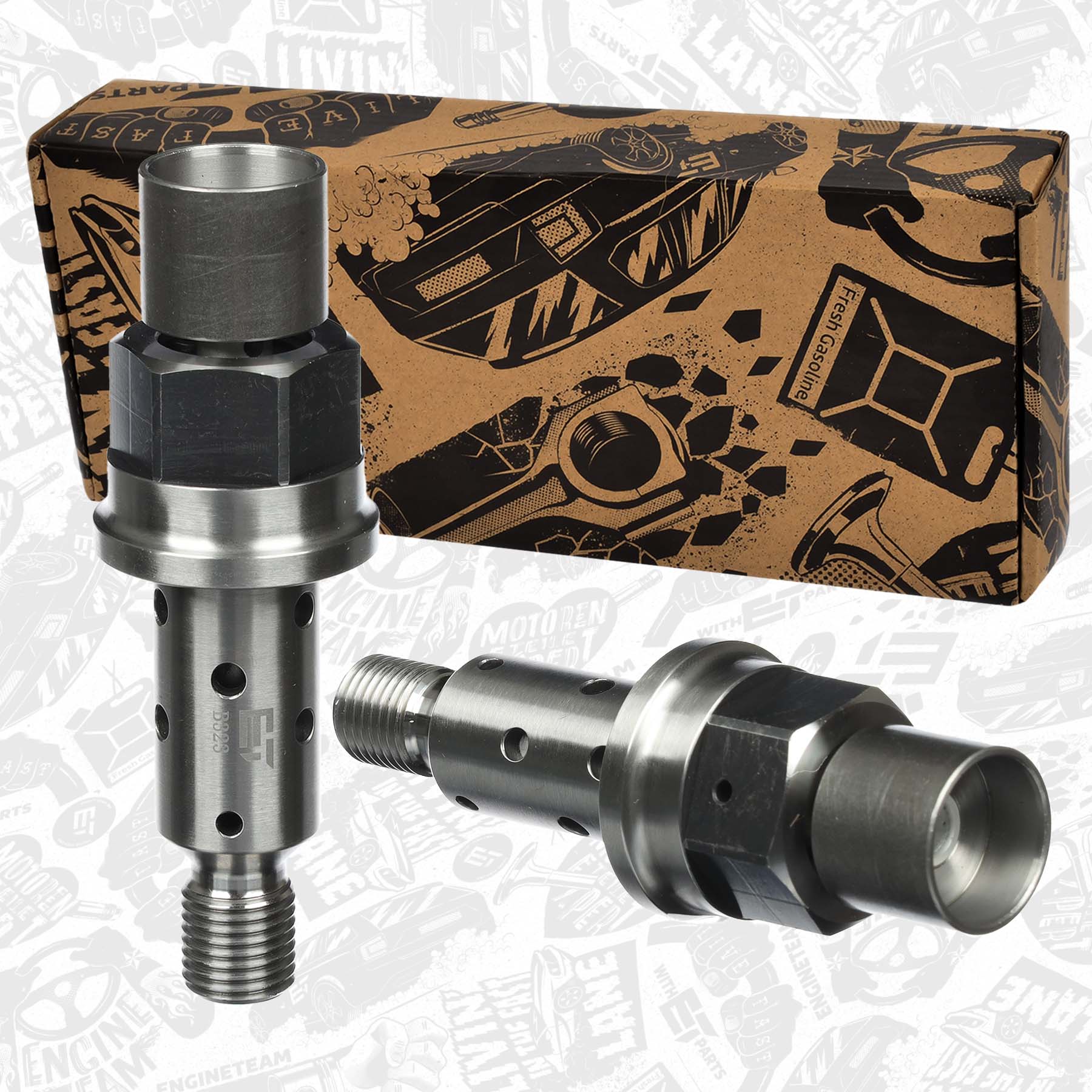 Control Valve, camshaft adjustment 2 pcs - CV0038VR1 ET ENGINETEAM ...