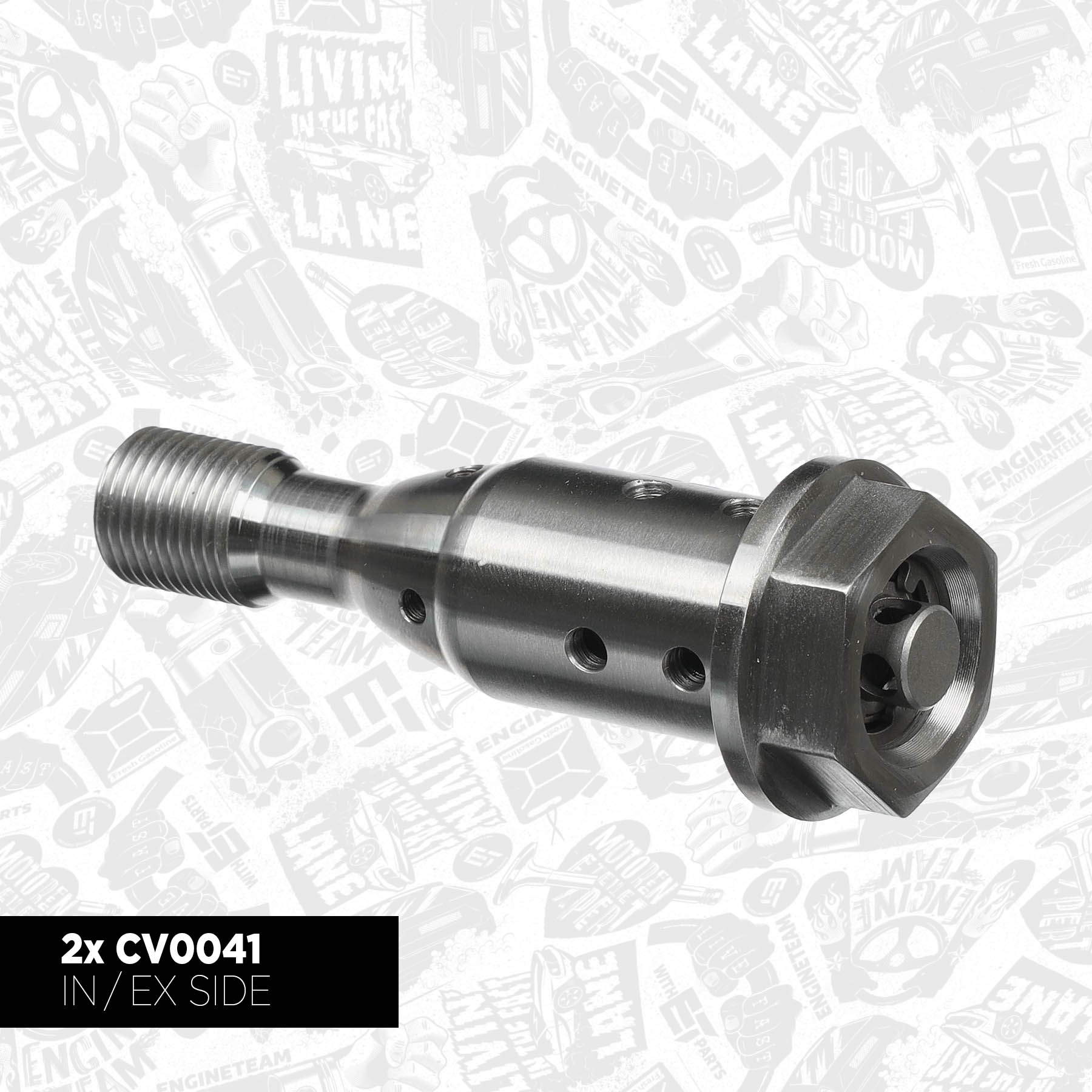 Control Valve, camshaft adjustment 2 pcs - CV0041VR1 ET ENGINETEAM ...