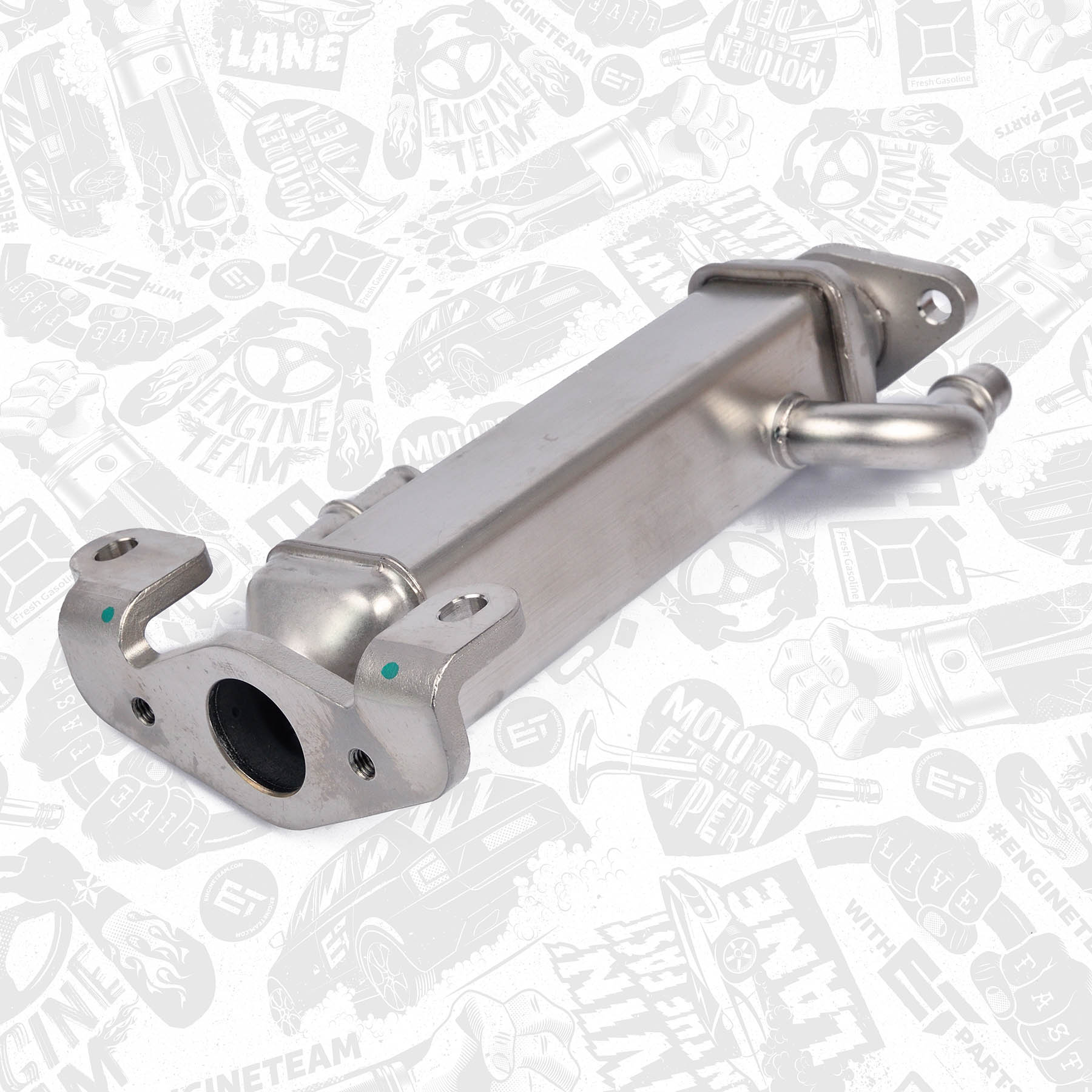 Cooler, exhaust gas recirculation - ED0071 ET ENGINETEAM - 5801856571 ...