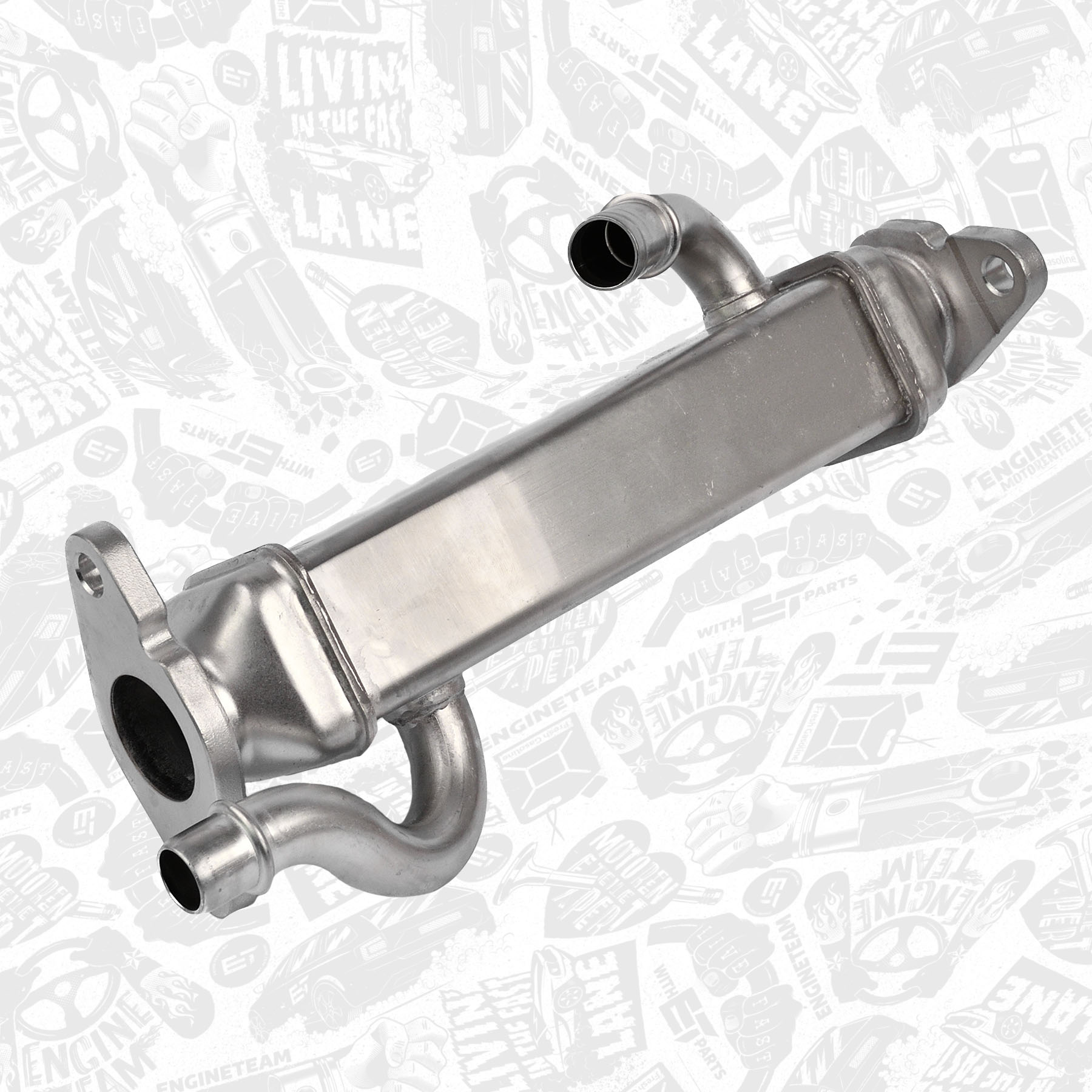 Cooler, exhaust gas recirculation - ED0072 ET ENGINETEAM - 5801365304 ...