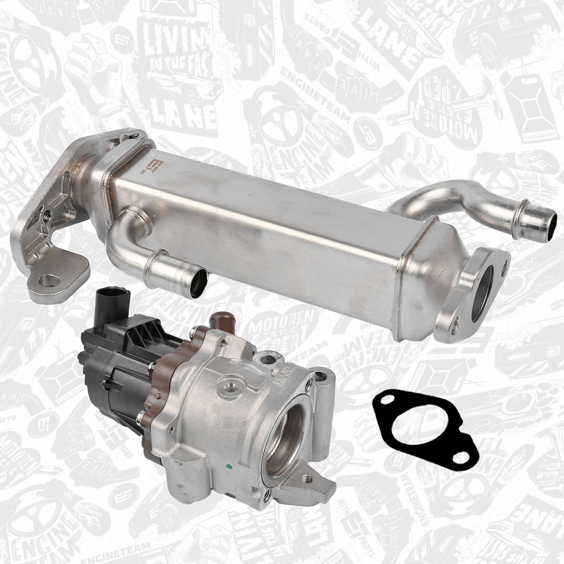 EGR Module - ED0075 ET ENGINETEAM - 504388655, 5801365344, 5801856571 ...