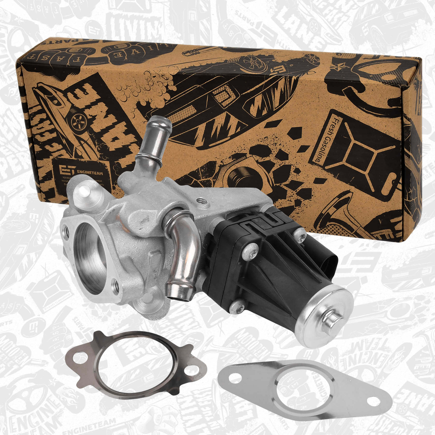 EGR Valve - ED0102 ET ENGINETEAM - 1730360, 9800555380, LR030027 | ET ...