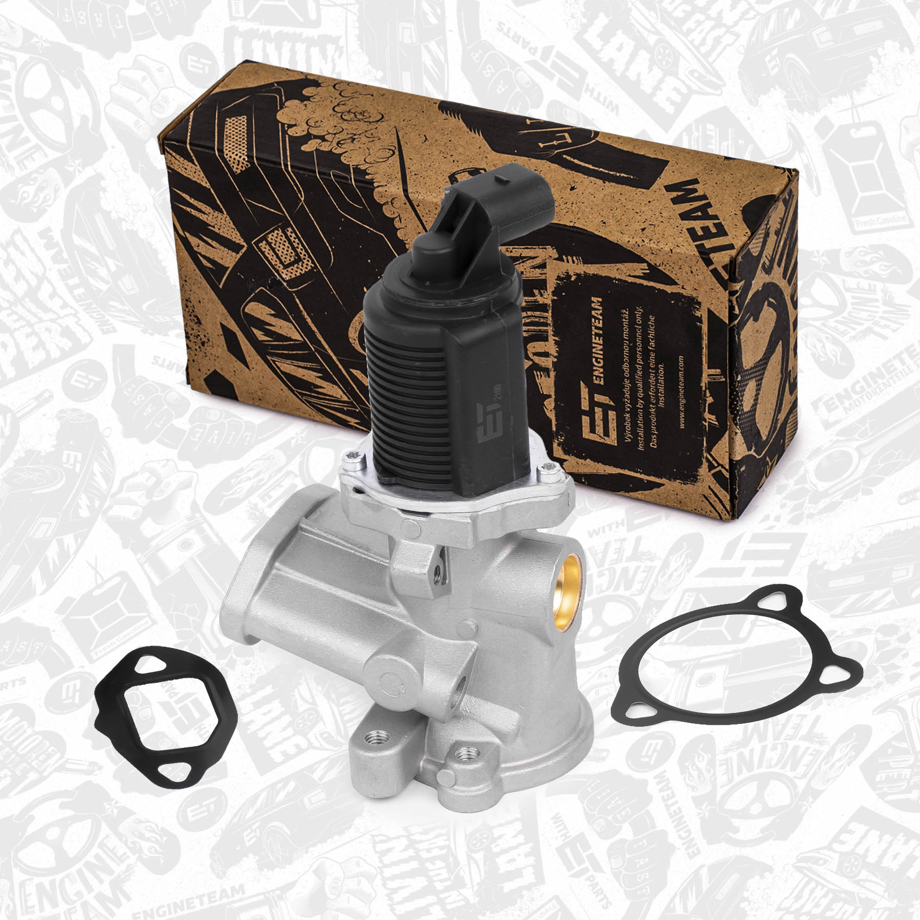 EGR Valve - ED0119 ET ENGINETEAM - 55184651, 55201144, 55219498 | ET ...
