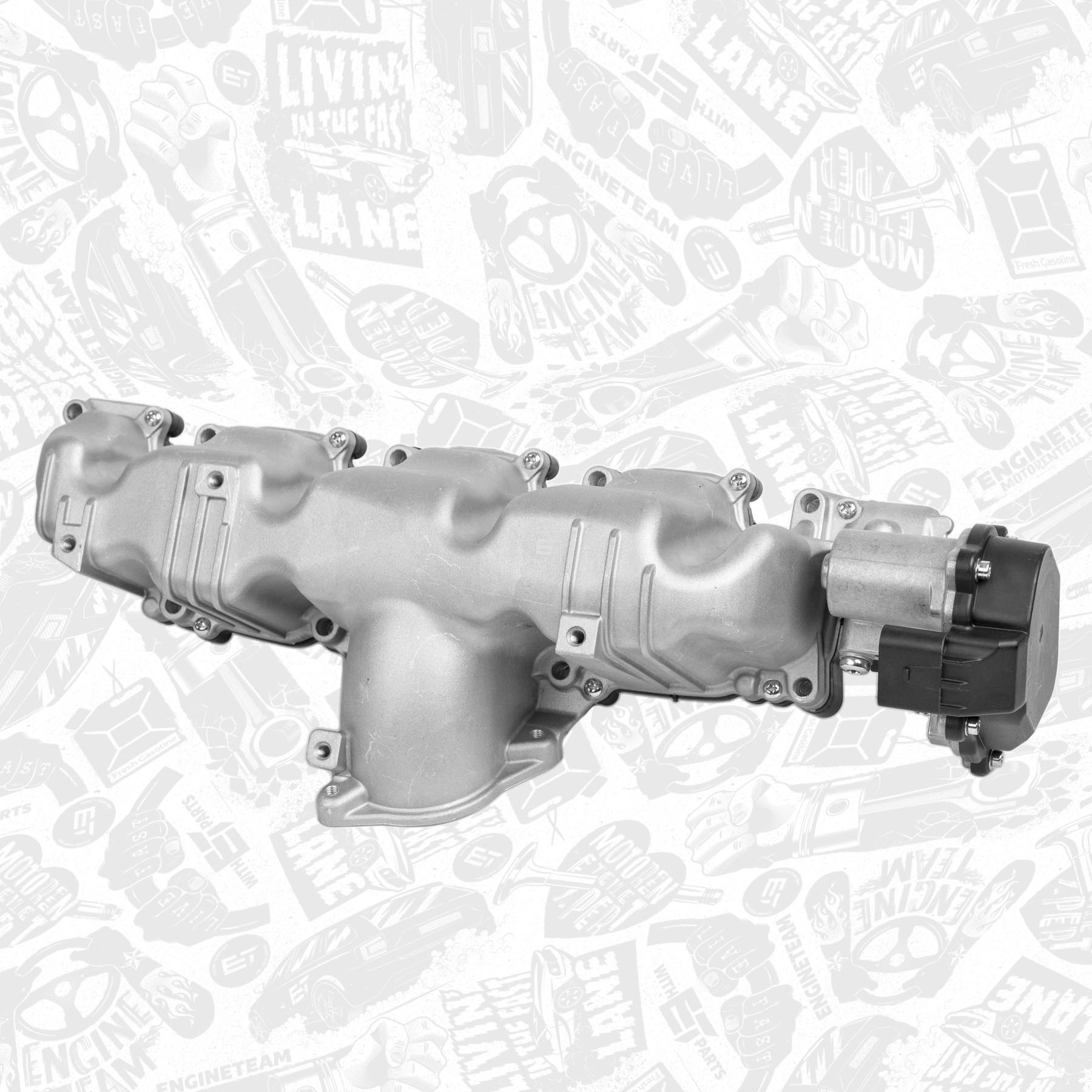 Intake Manifold, air supply - ED0129 ET ENGINETEAM - 03L129711E ...