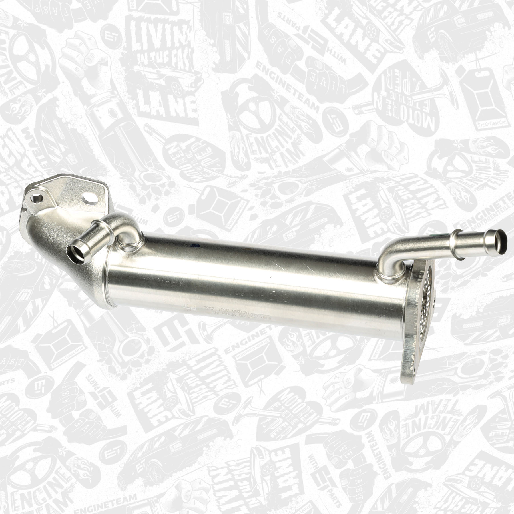Cooler, exhaust gas recirculation - ED0133 ET ENGINETEAM - 1764413 ...