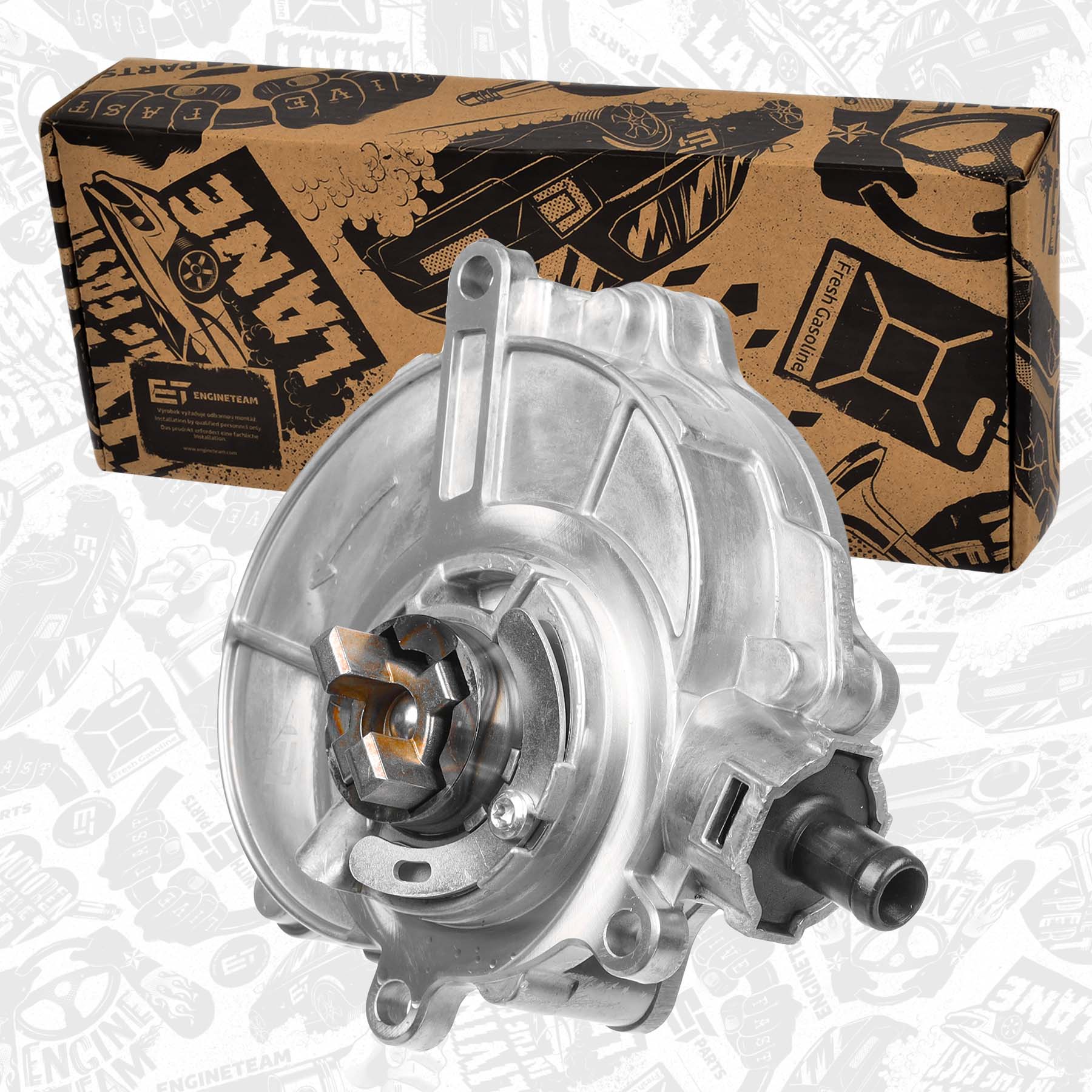Vacuum Pump, braking system - ED0137 ET ENGINETEAM - 06E145100AA ...