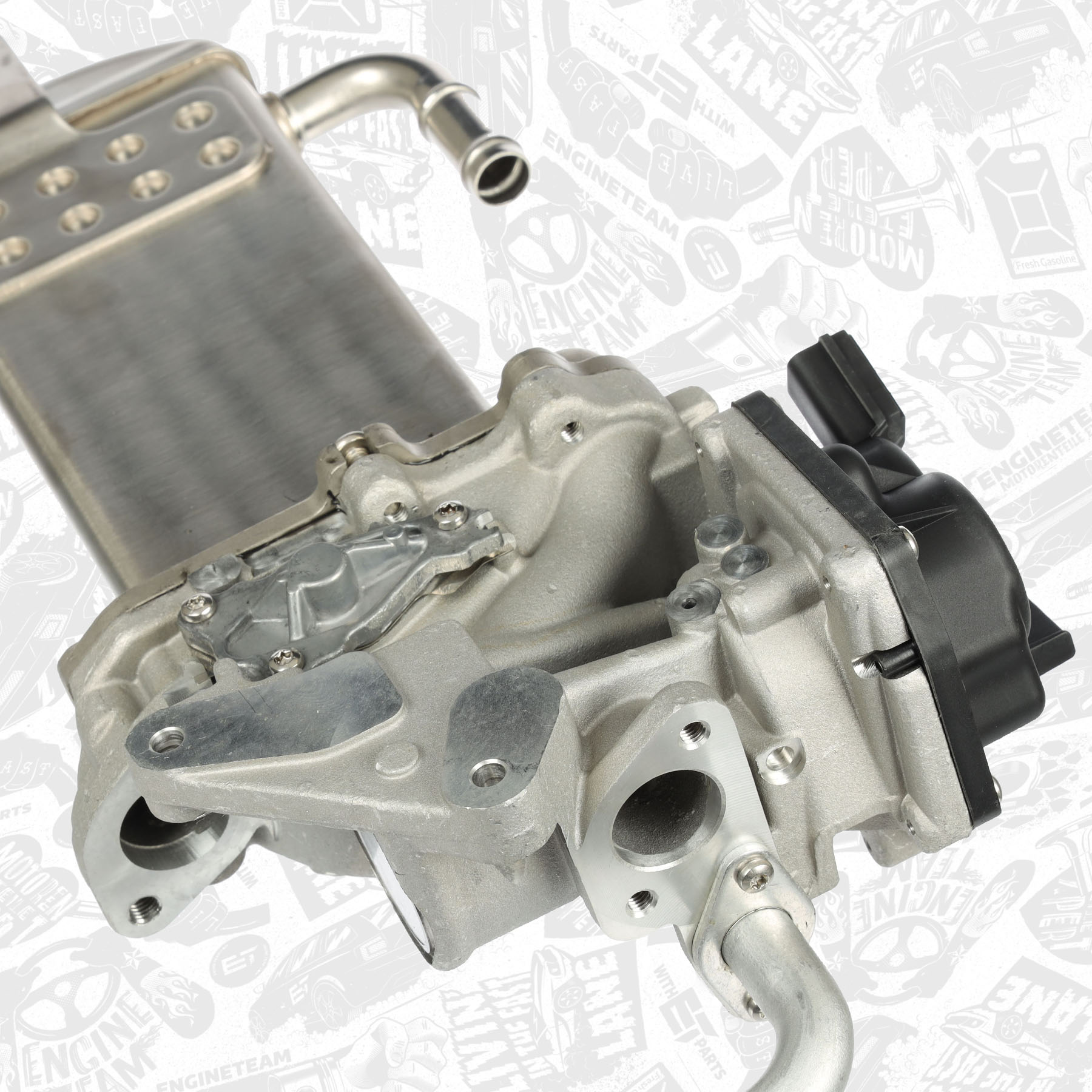 Cooler, exhaust gas recirculation - ED0138 ET ENGINETEAM - 03L131512BM ...