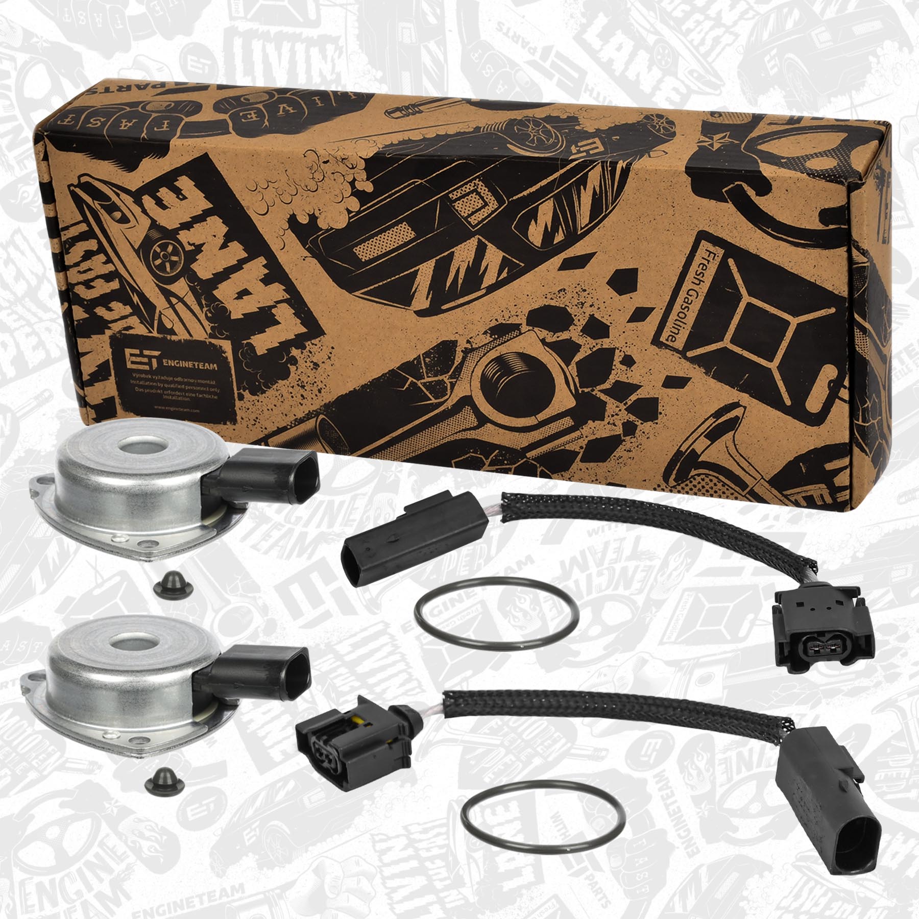 Connector Cable, camshaft sensor - ED0139VR4 ET ENGINETEAM ...
