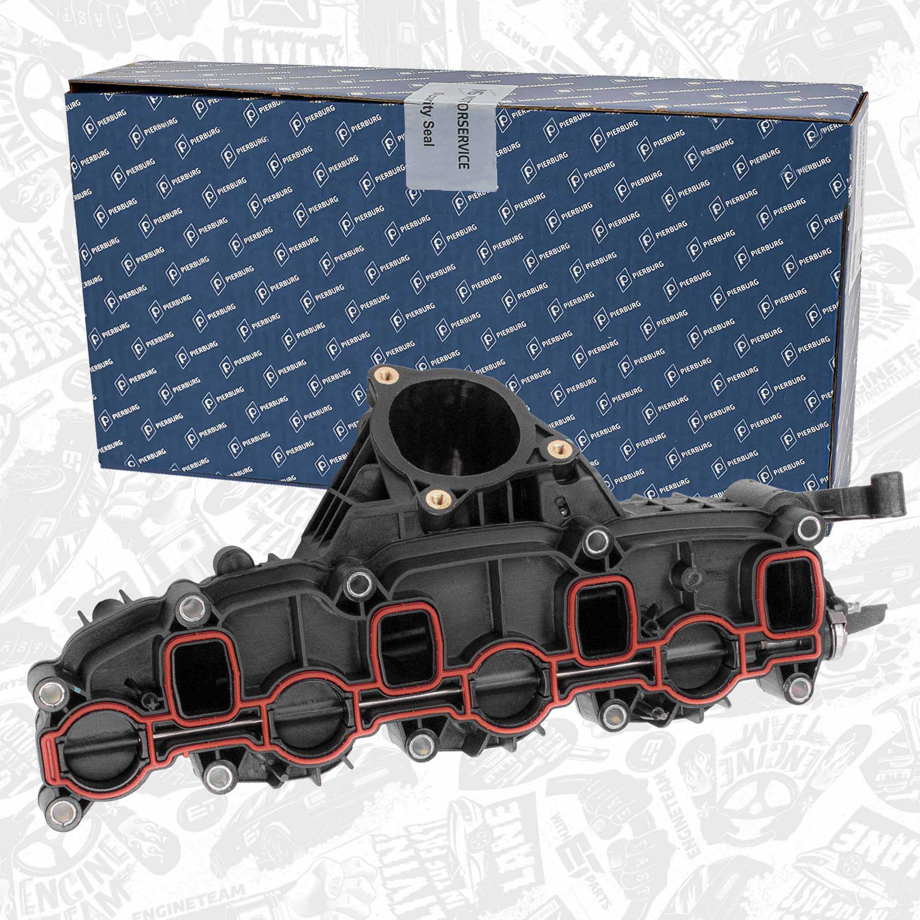 Intake Manifold, air supply + actuator - ED0143 ET ENGINETEAM ...