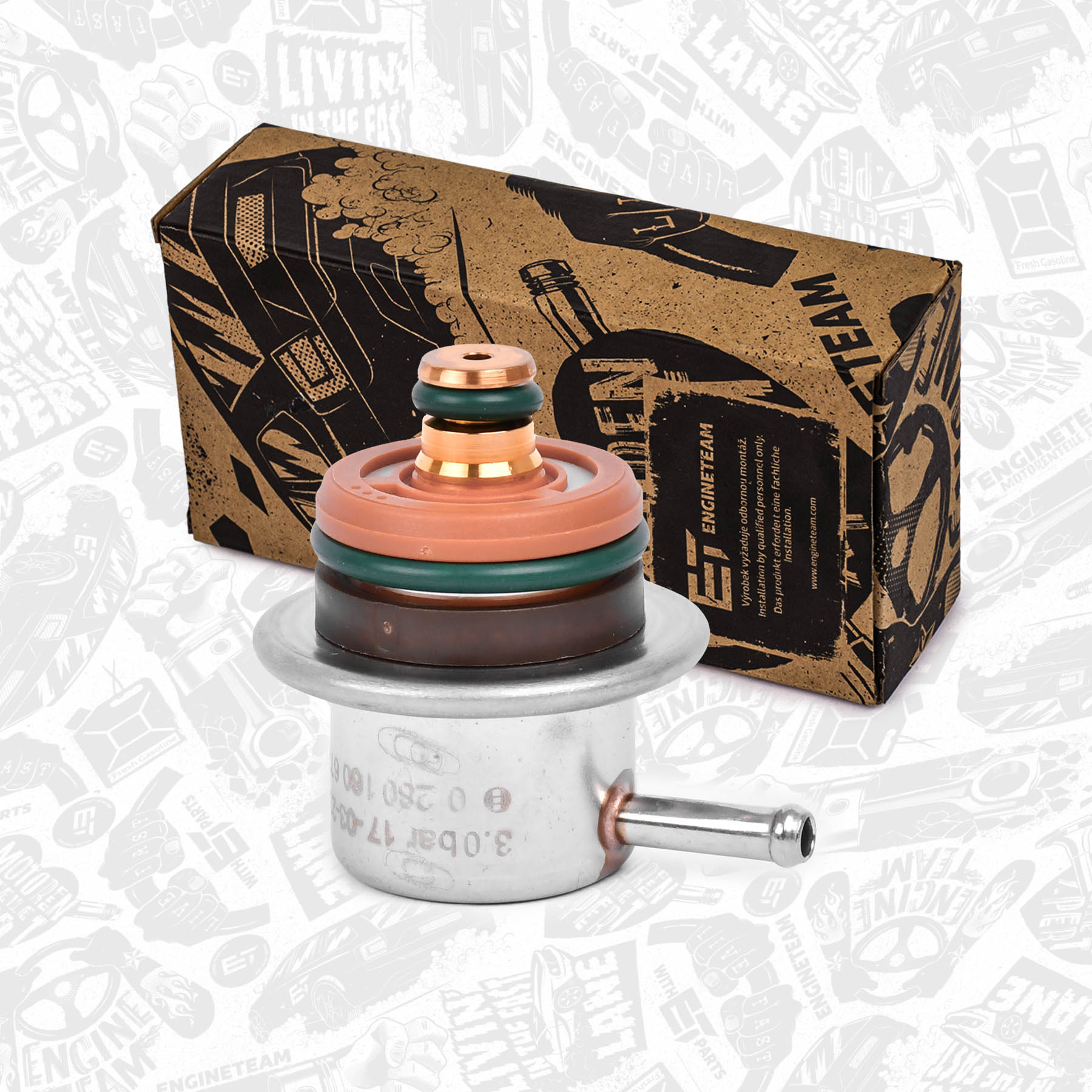 Fuel Pressure Regulator - ED0146 ET ENGINETEAM - 037133035C, 037133035H ...