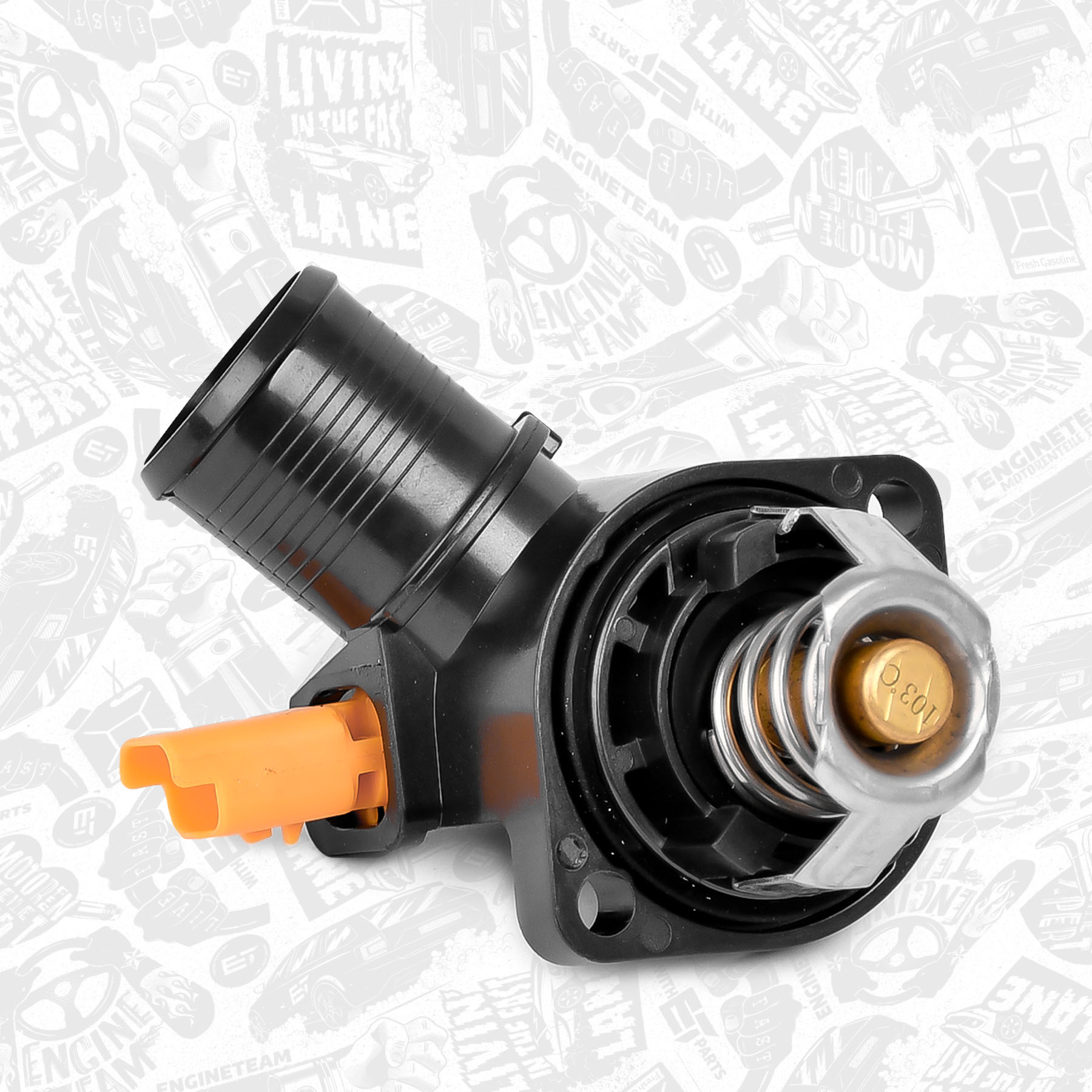 Thermostat, coolant - ED0153 ET ENGINETEAM - 1336.Z2, 1336Z2 ...