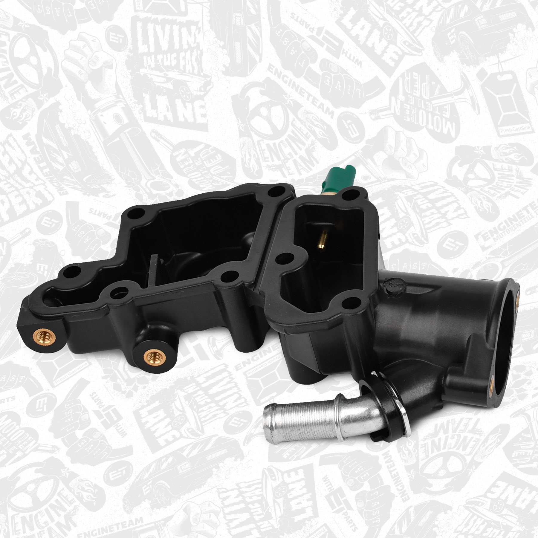 Thermostat Housing - ED0156 ET ENGINETEAM - 1336.Y8, 1336Y8, 9654775080 ...
