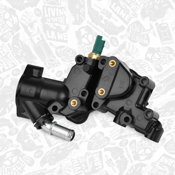 Thermostat Housing - ED0156 ET ENGINETEAM - 1336.Y8, 1336Y8, 9654775080 ...