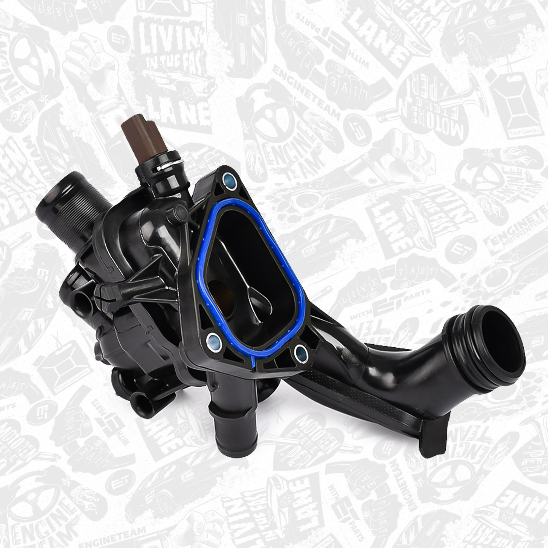 Thermostat, coolant - ED0157 ET ENGINETEAM - 1336.Z8, 1336Z8 ...