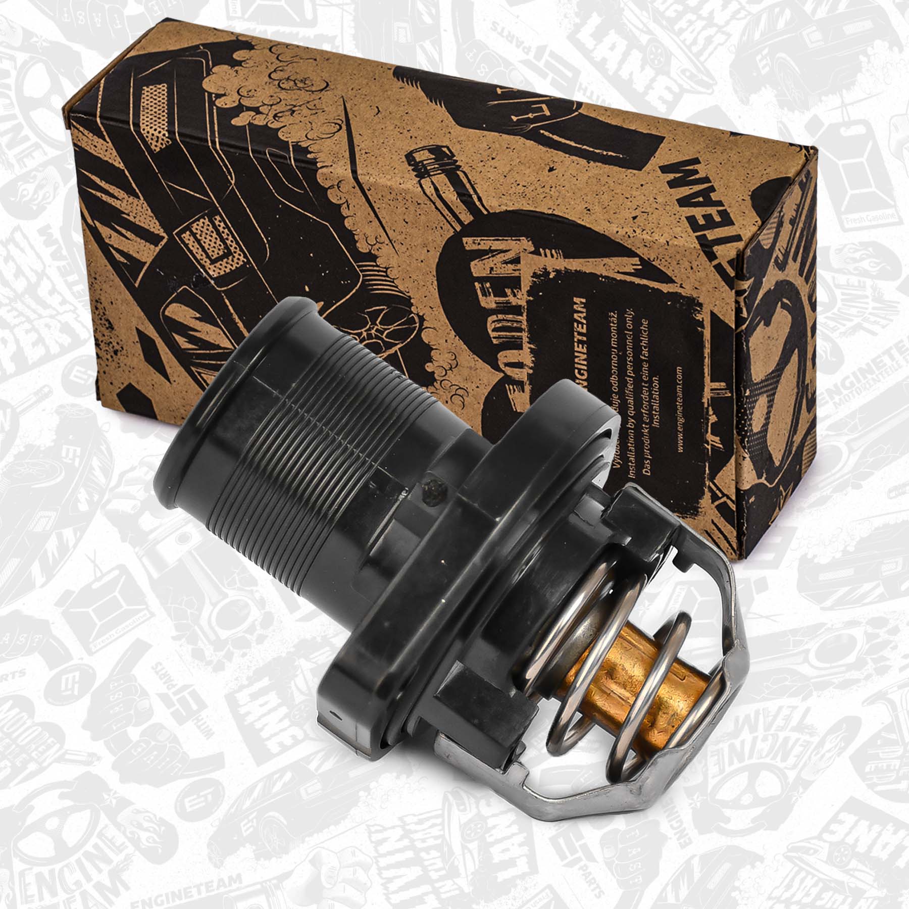 Thermostat, coolant - ED0158 ET ENGINETEAM - 1336.N5, 9630066680, 1336 ...