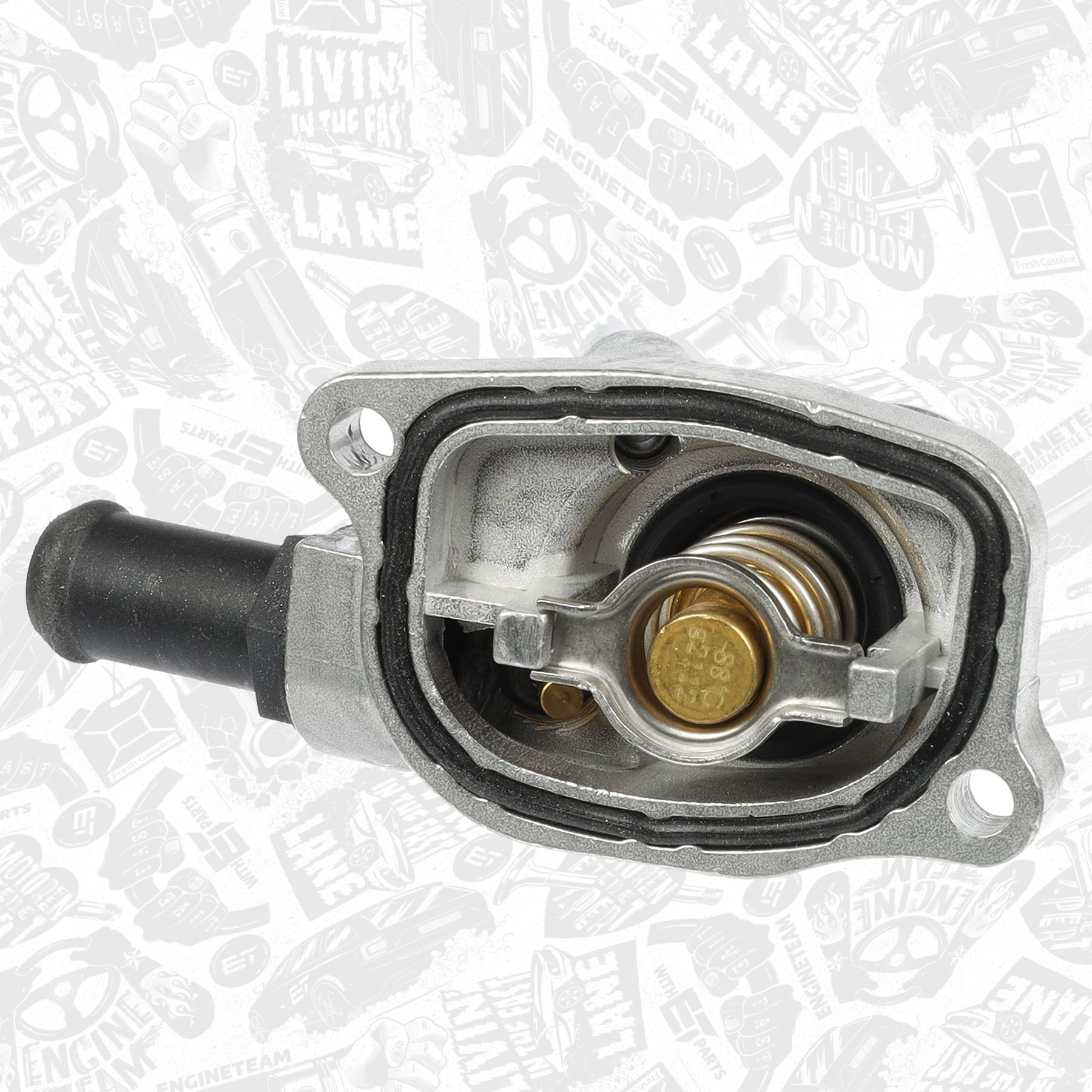 Thermostat, coolant - ED0159 ET ENGINETEAM - 1338271, 55194029 ...