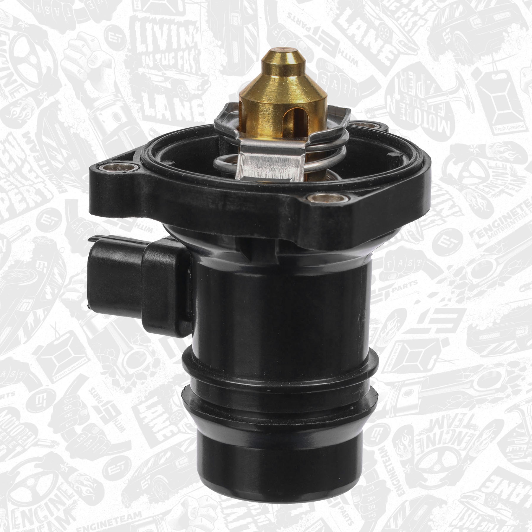 Thermostat, coolant - ED0235 ET ENGINETEAM - 055593033, 25200454 ...