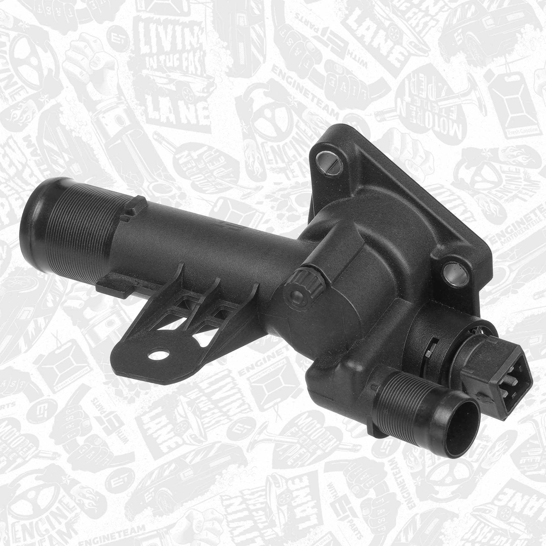 Thermostat, coolant - ED0248 ET ENGINETEAM - 11060-00QAJ, 110603026R ...