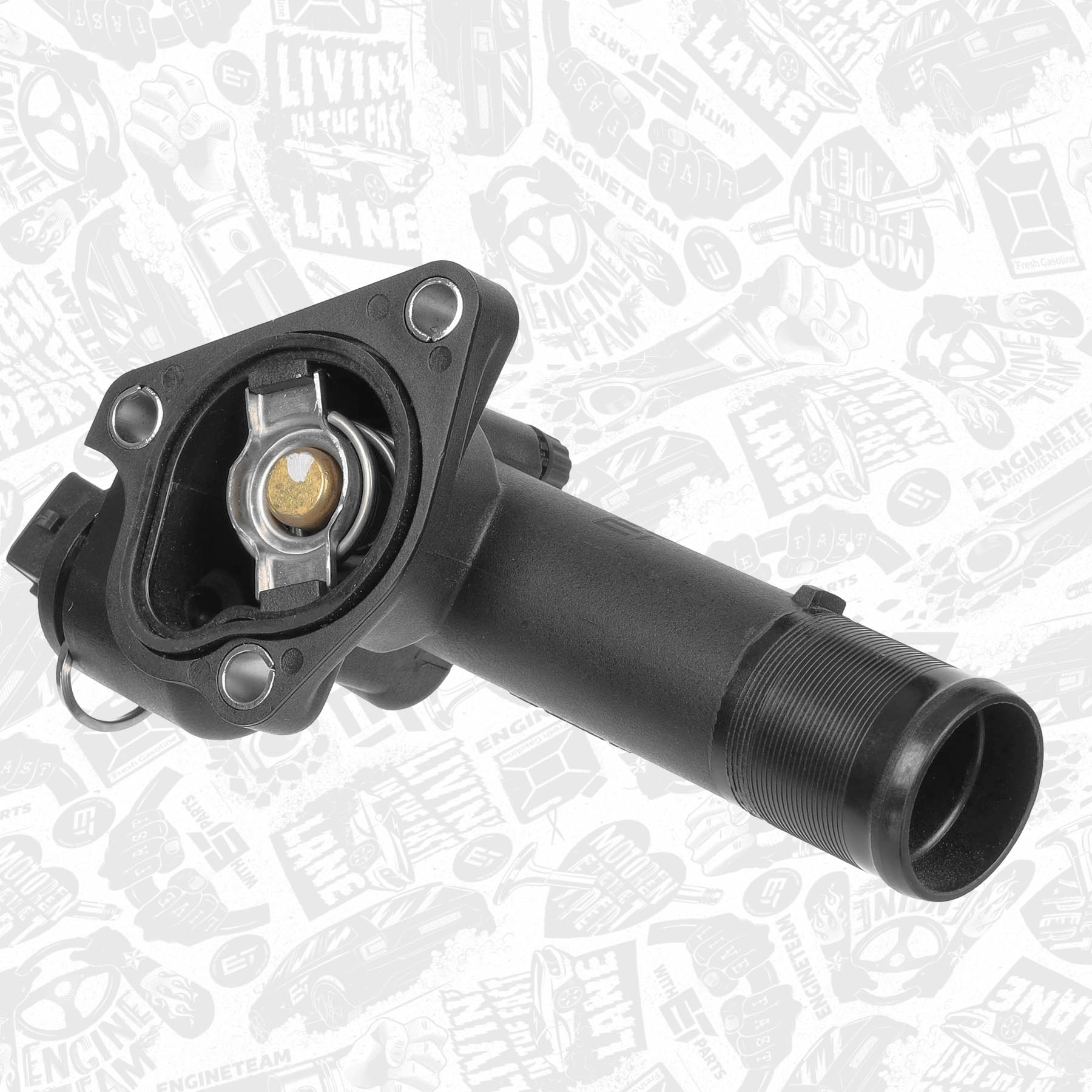 Thermostat, coolant - ED0248 ET ENGINETEAM - 11060-00QAJ, 110603026R ...