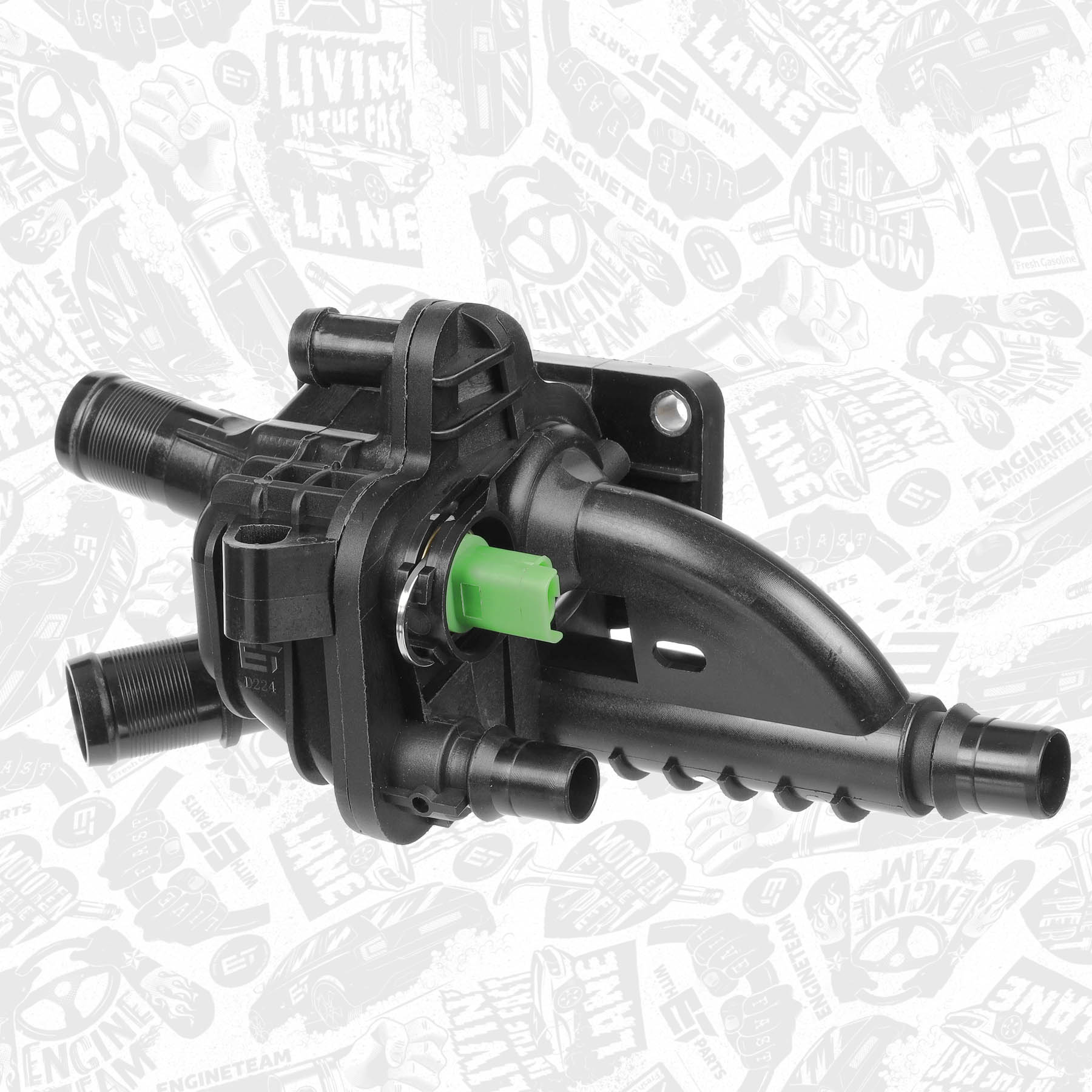 Thermostat, coolant - ED0249 ET ENGINETEAM - 9684588980, SU001-A0226 ...