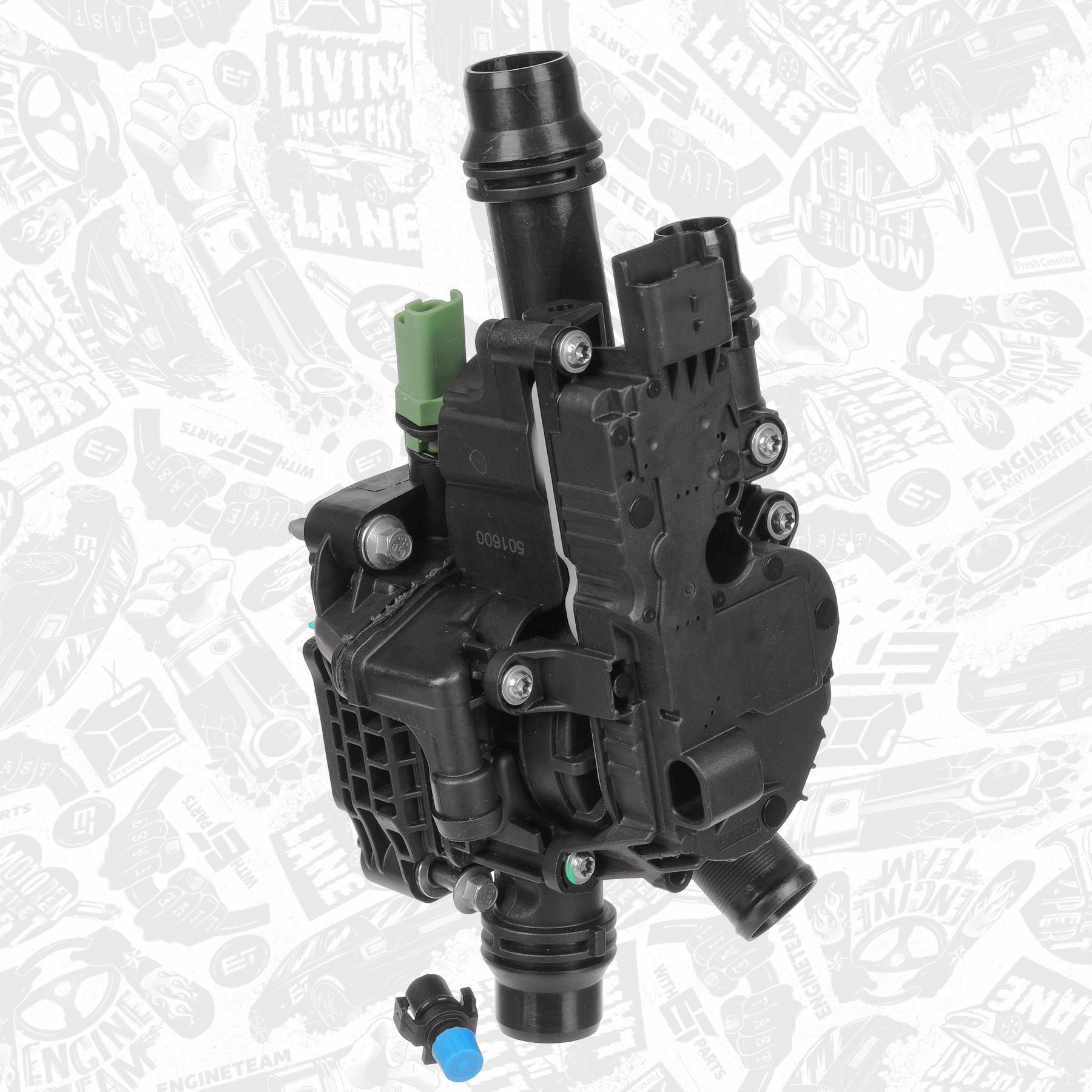 Thermostat, coolant - ED0267 ET ENGINETEAM - 3642484, 9803549480 ...