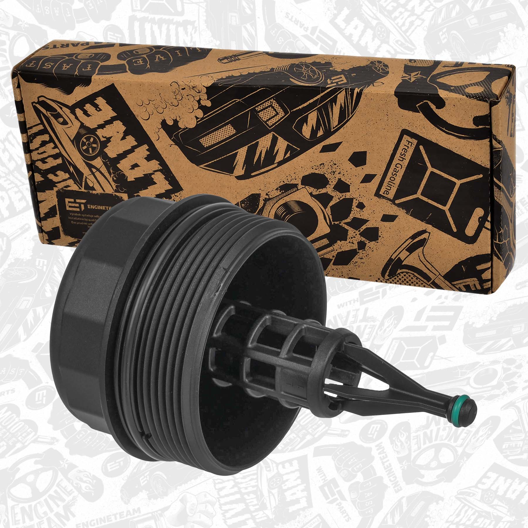 Cap, oil filter housing - FL0002 ET ENGINETEAM - A6421800038 ...